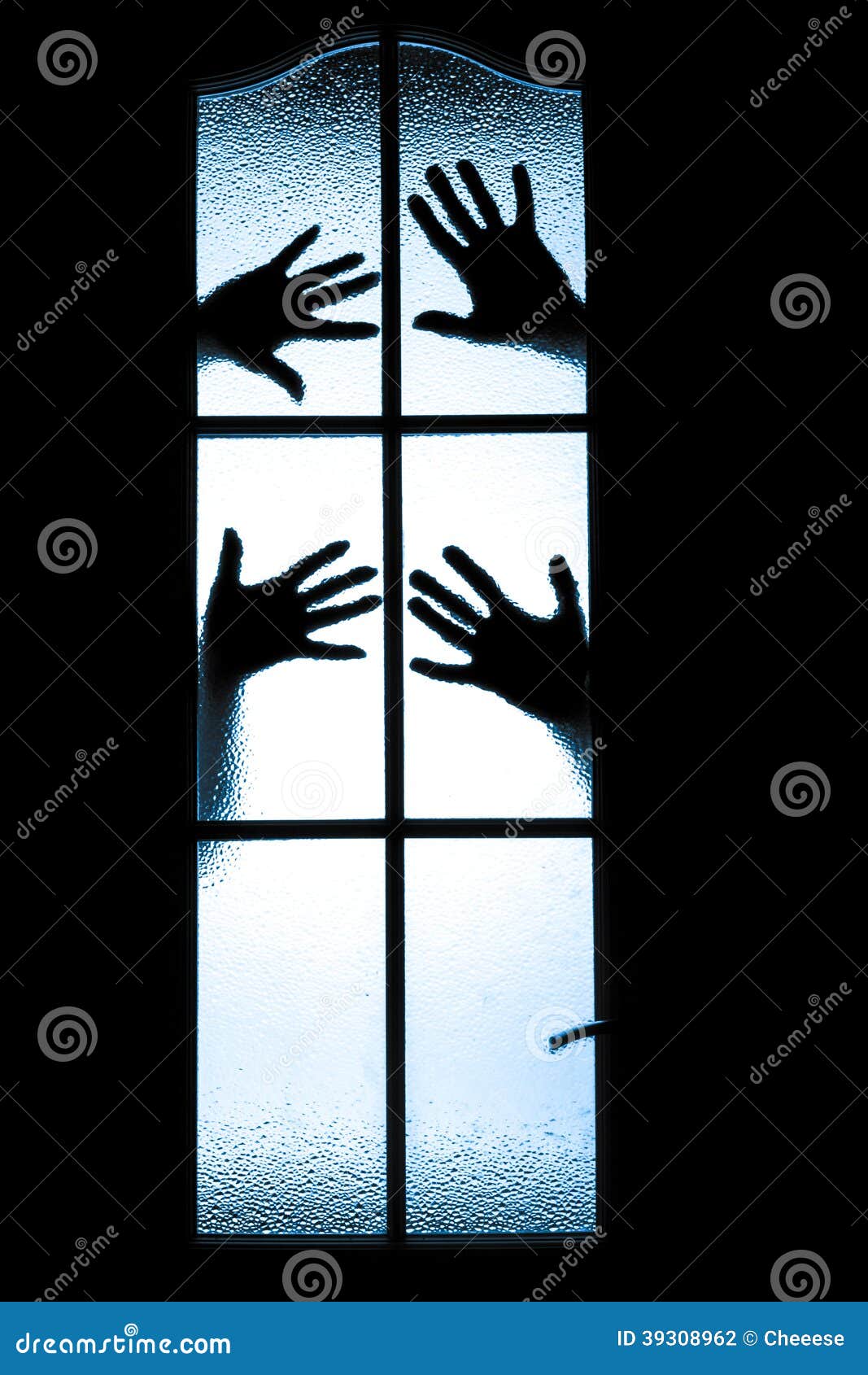 Scared Boy Behind Glass Door Stock Photo - Image of narcotic, person ...