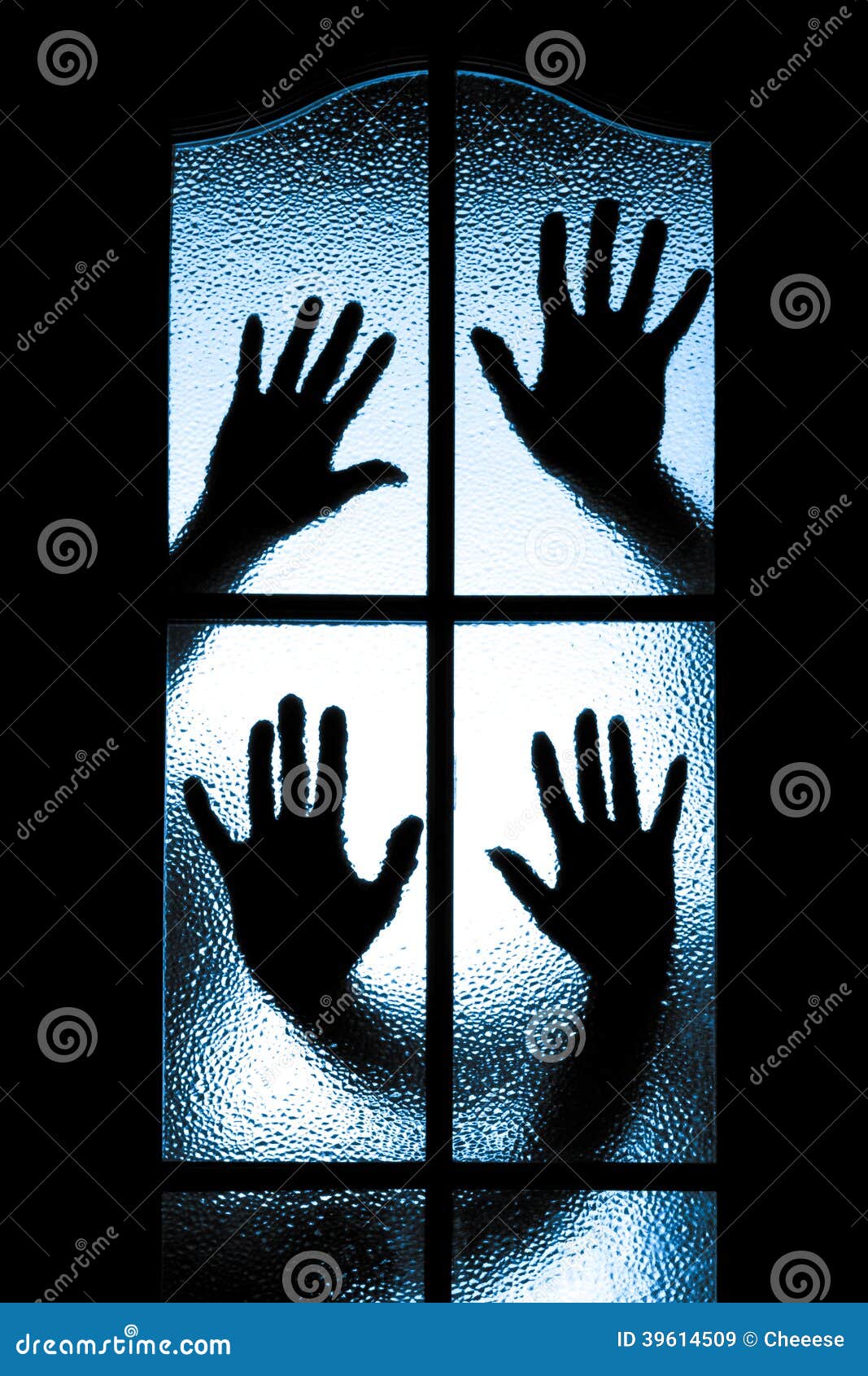 Scared Boy Behind Glass Door Stock Image - Image of fear, loss: 39614509
