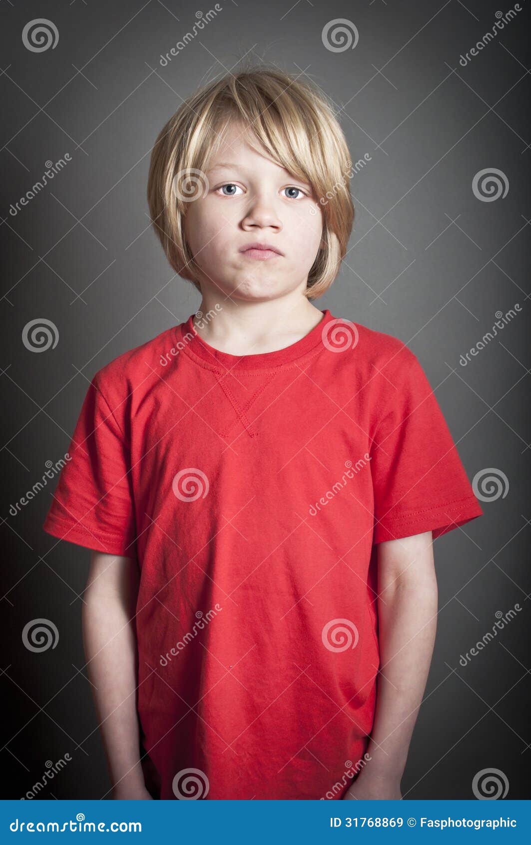 Scared boy stock image. Image of deception, dejected - 31768869
