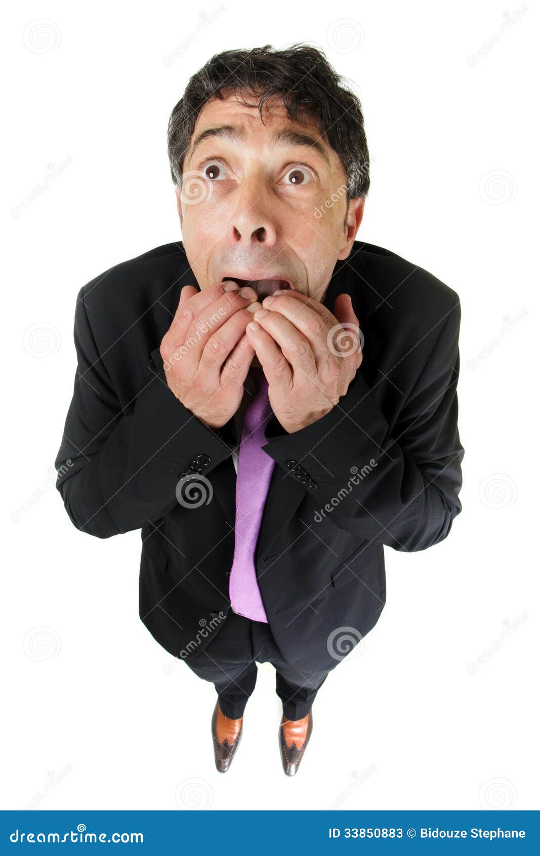 Scared Businessman Stock Photos - Image: 33850883 Scared Businessman Stock Photos - Image: 33850883