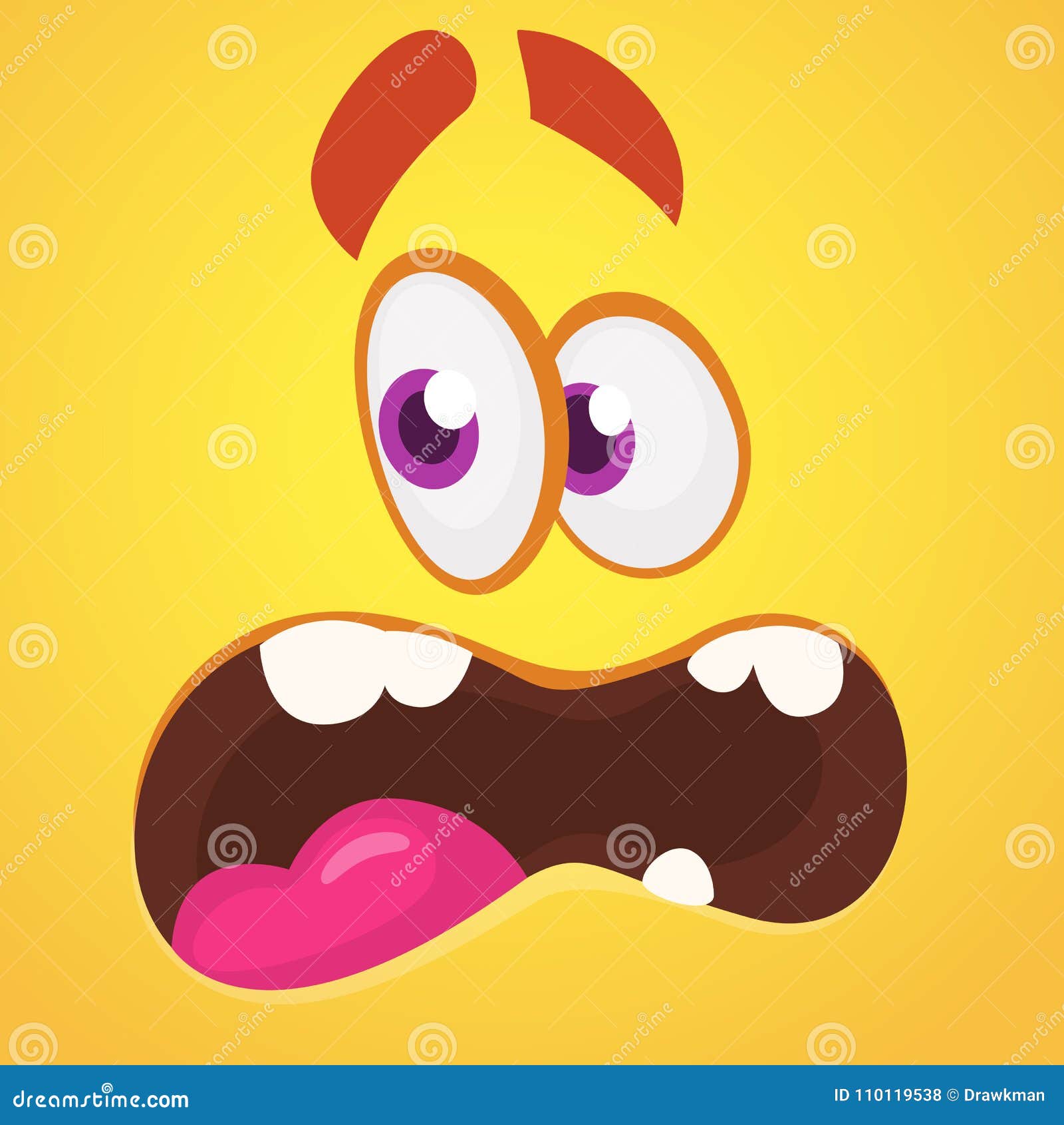 Scared Man And Demon Woman Royalty-Free Illustration | CartoonDealer ...