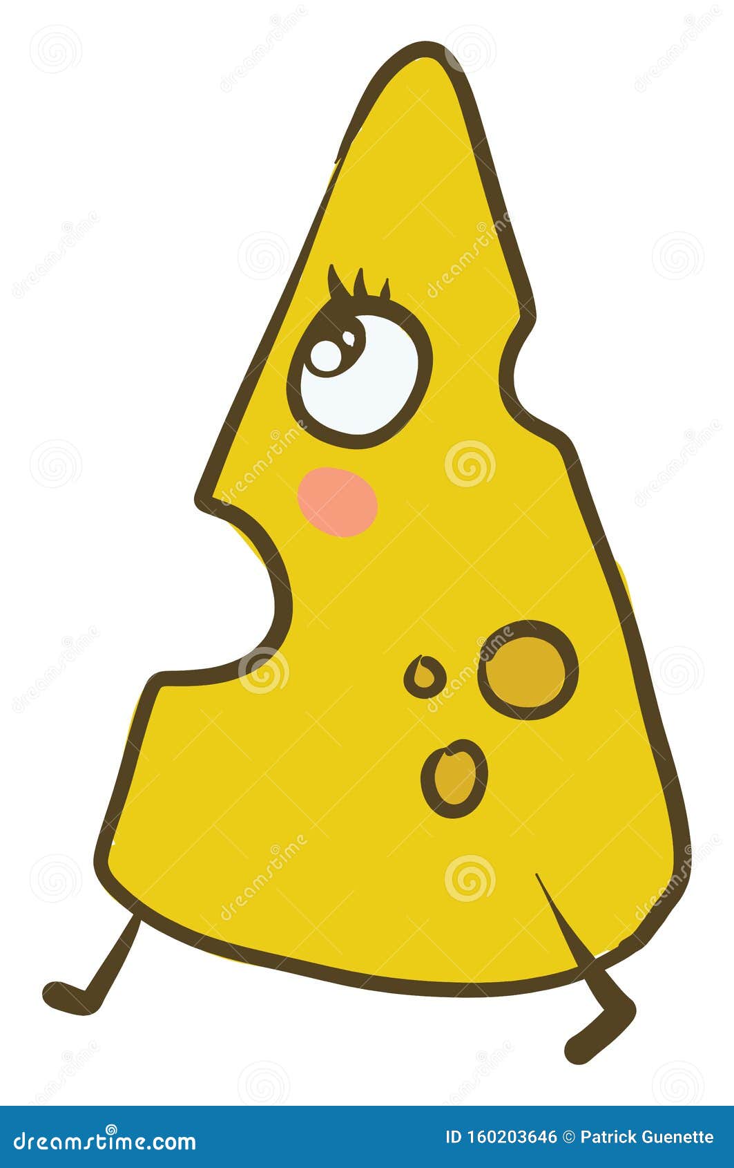 Scared Burger Cartoon | CartoonDealer.com #43762487