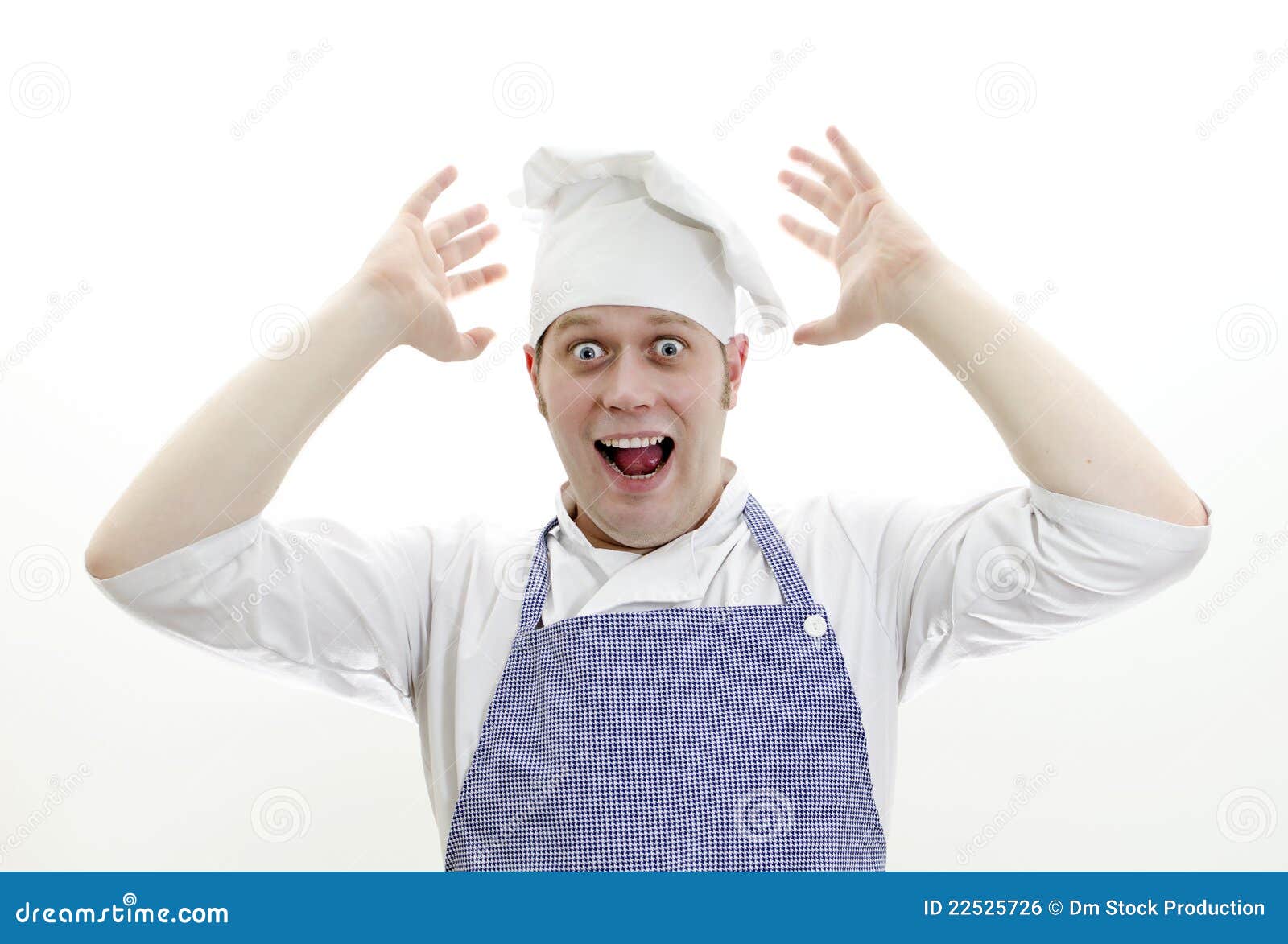 Scared chief cook stock photo. Image of abandoned, frightened - 22525726