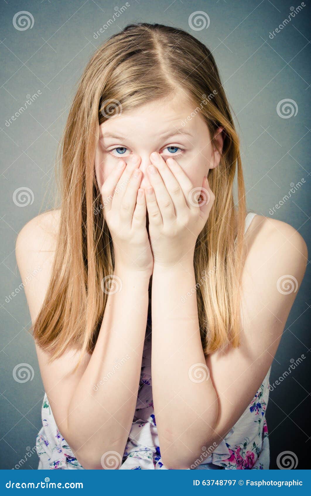 Scared child stock image. Image of anxiety, family, frustrated - 63748797