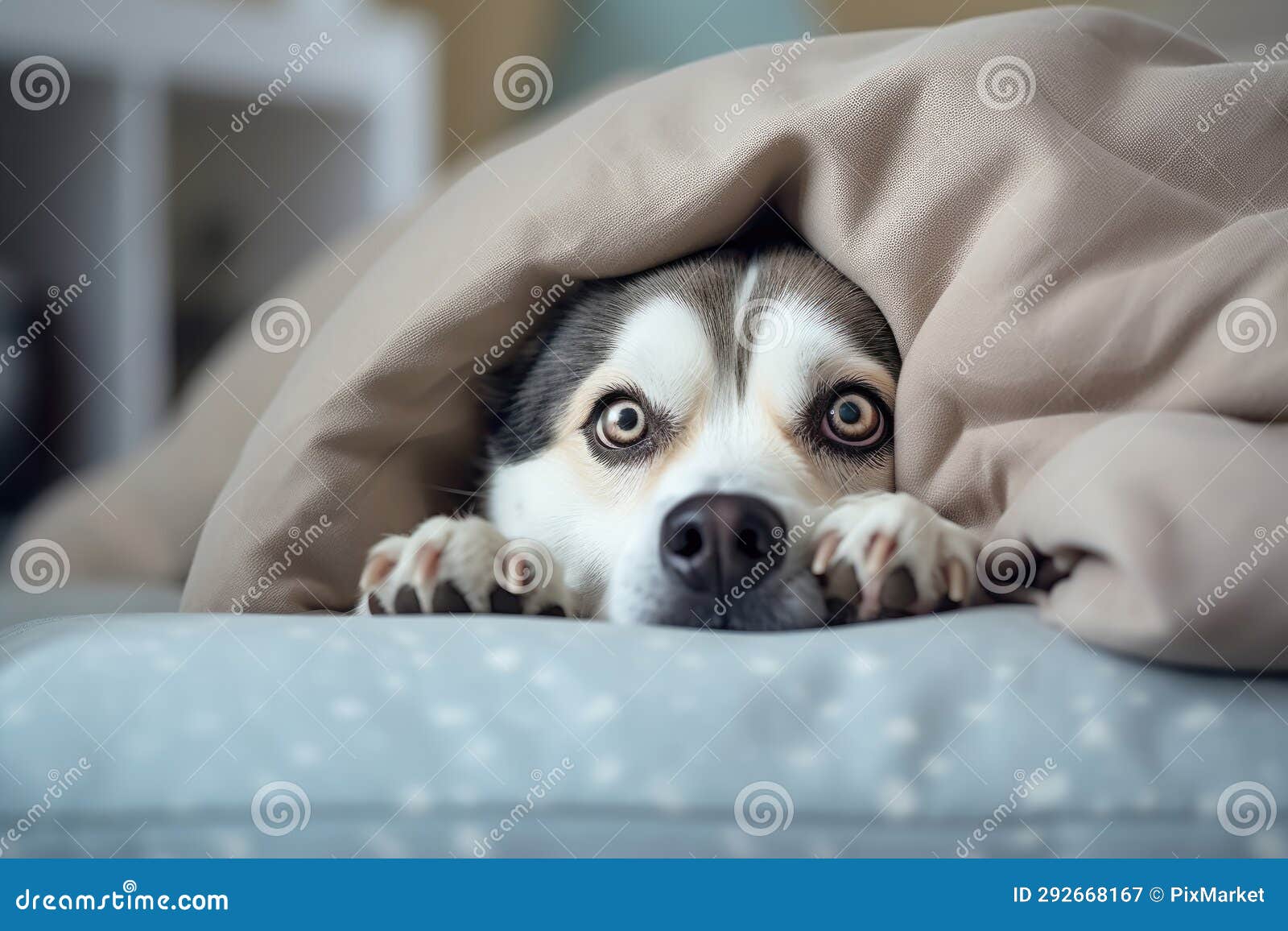 Scared Dog, Genrative AI Royalty-Free Stock Photography | CartoonDealer ...
