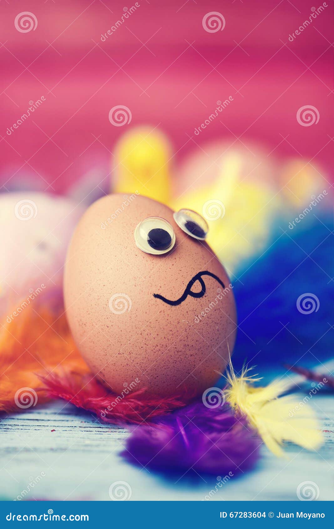 Scared easter egg stock photo. Image of celebration, festival - 67283604