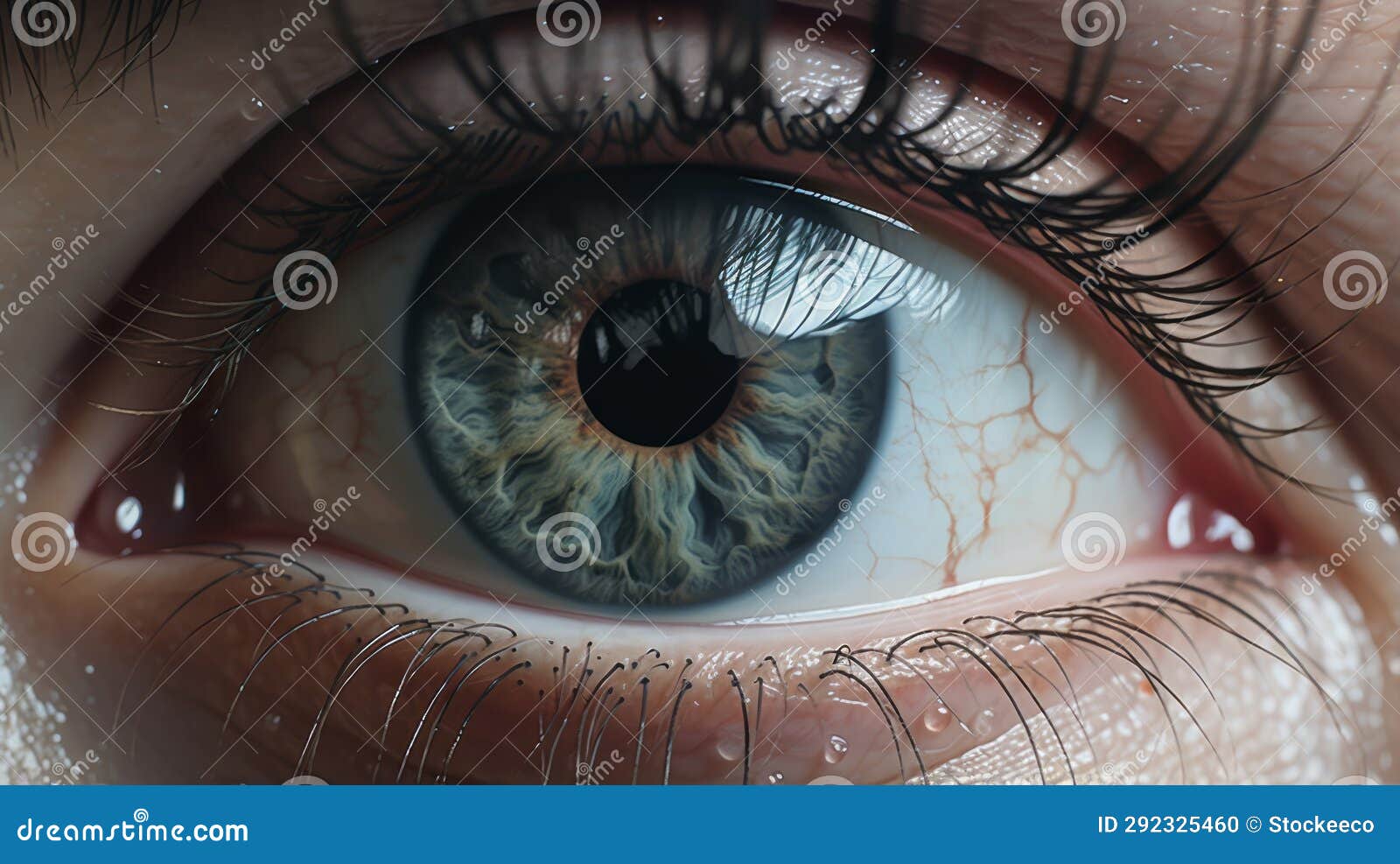 Scared Eyes Hyperrealism: Unreal Engine 5 Eye Art with Hyper-detailed ...