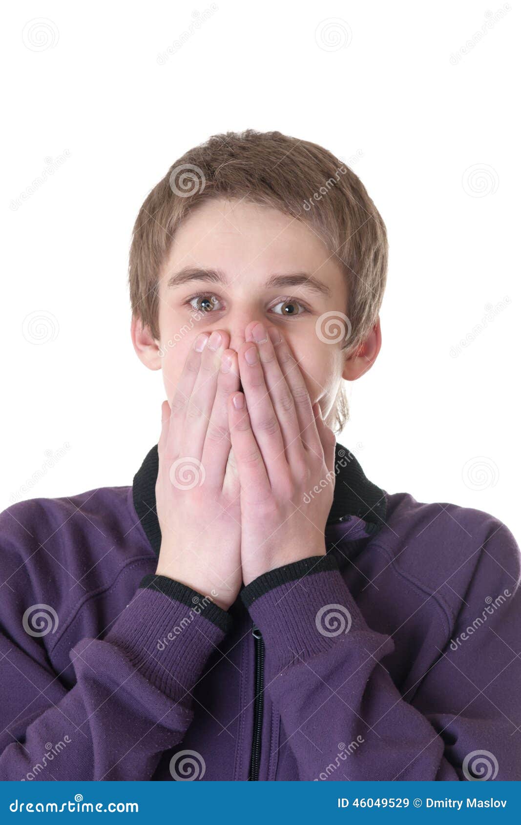 Scared eyes stock image. Image of male, young, pensive - 46049529