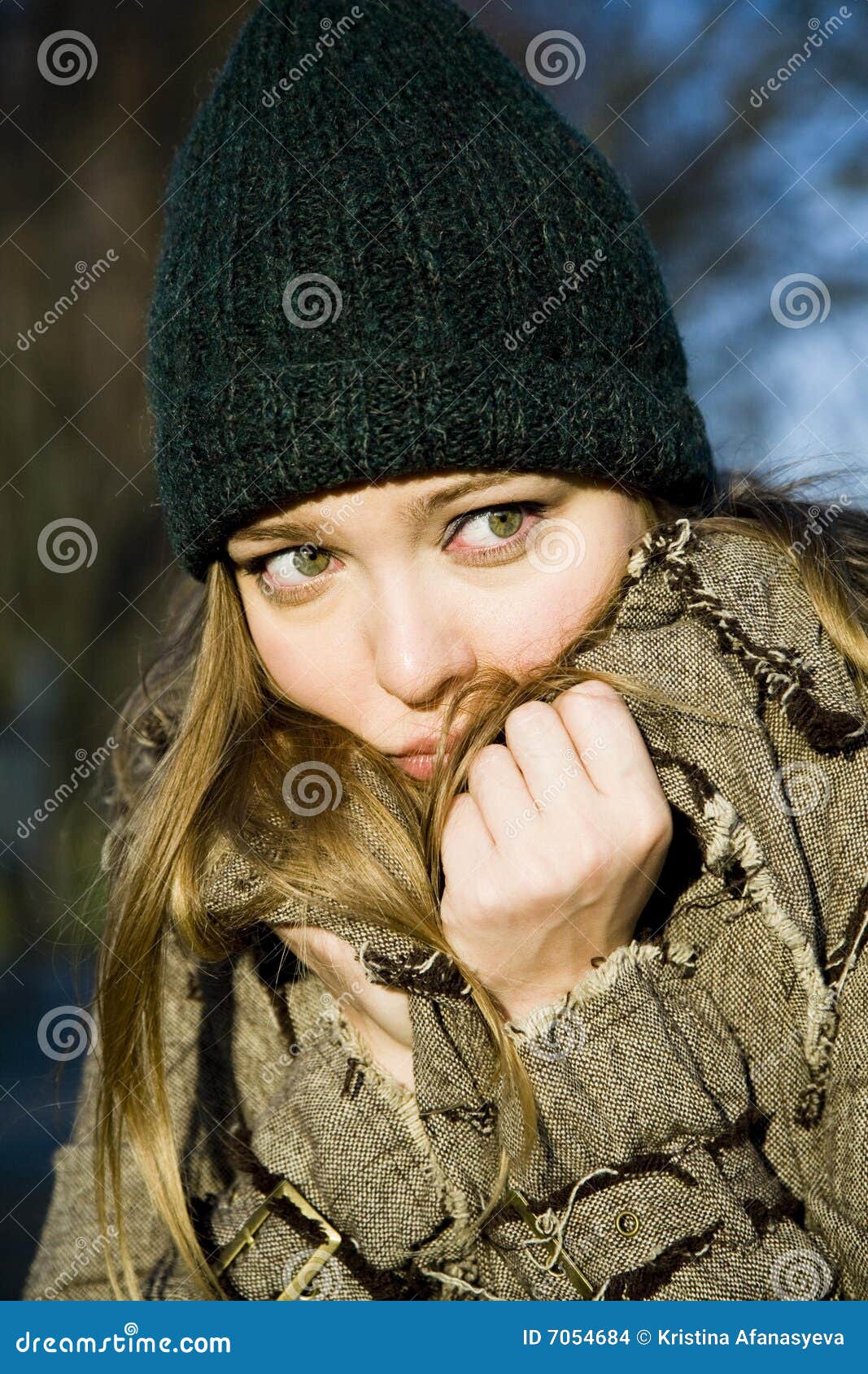 The Scared Girl stock photo. Image of girl, life, loneliness - 7054684