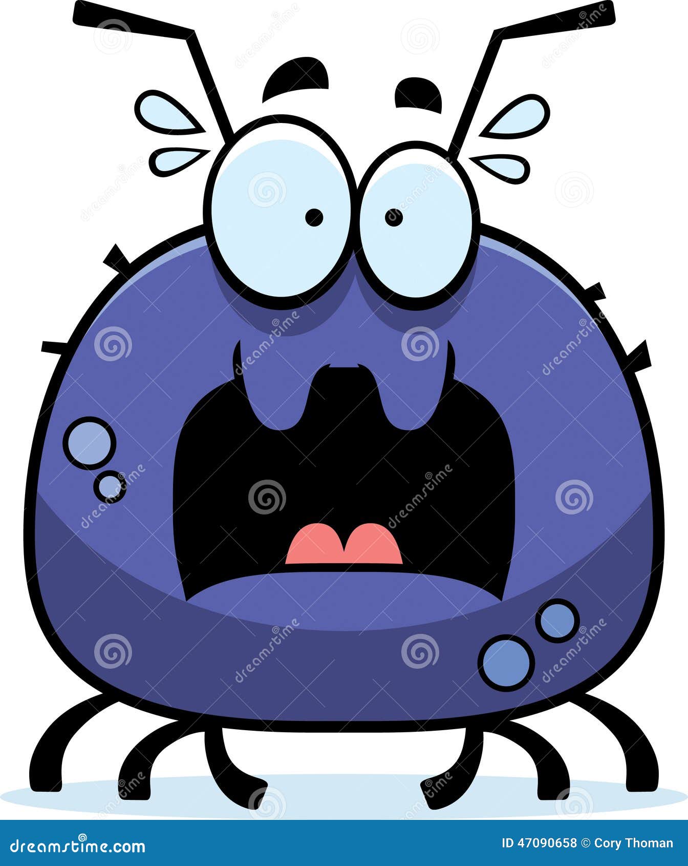 Scared Bed Bug Stock Illustrations – 13 Scared Bed Bug Stock ...