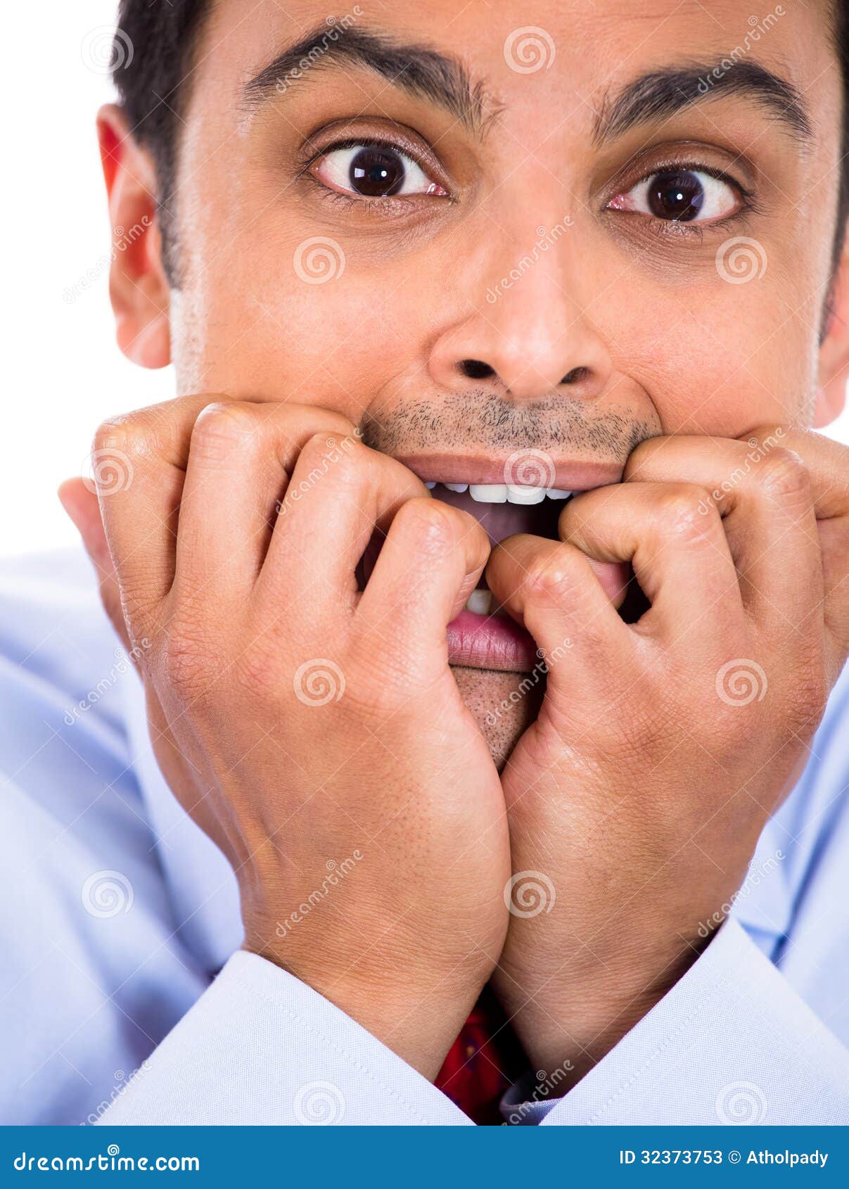 Scared Man Stock Photos - Image: 32373753