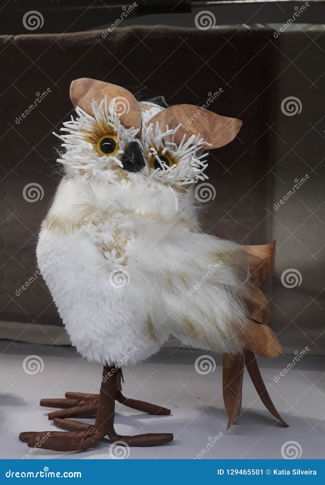 A scared owl stock image. Image of little, scared, raised - 129465501