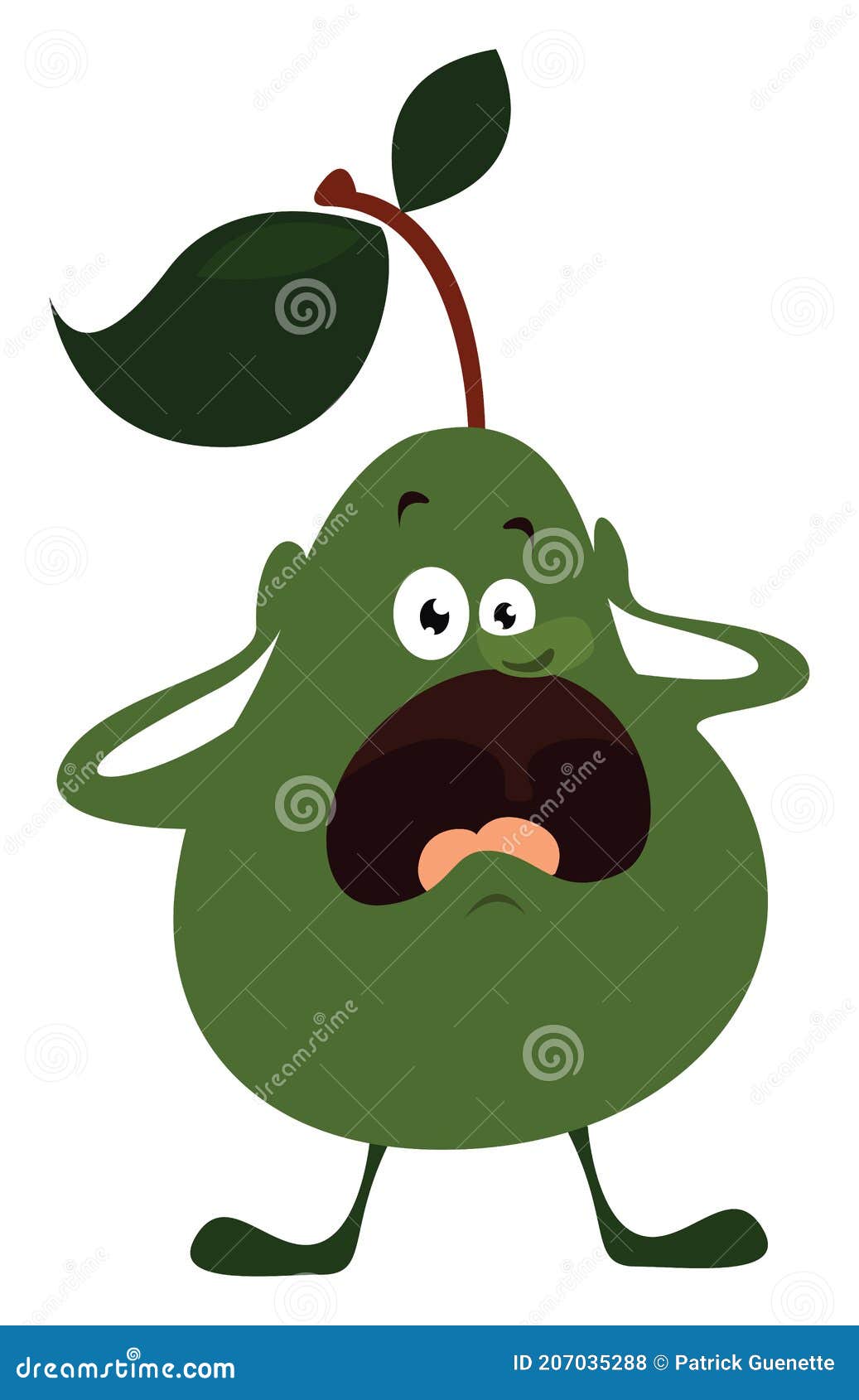 Scared Pear Stock Illustrations – 86 Scared Pear Stock Illustrations ...