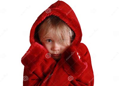 Scared red riding hood stock image. Image of face, scared - 1803969