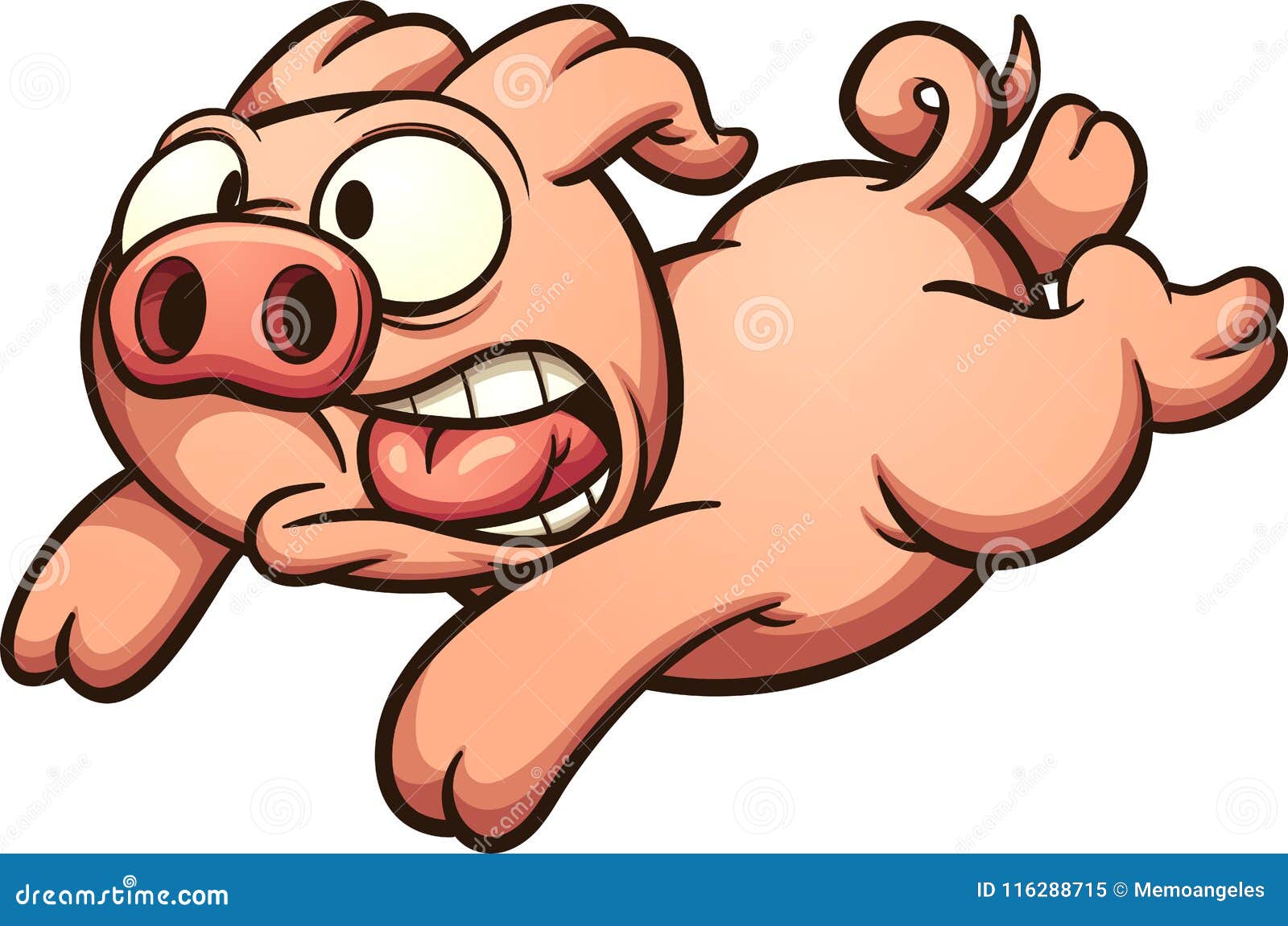 Scary Cartoon Pigs