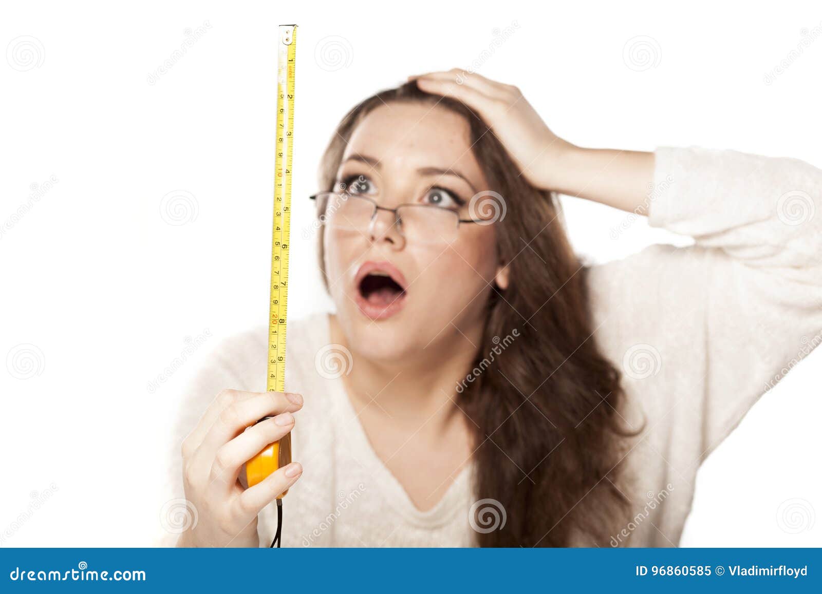 Scared by the size stock image. Image of close, large - 96860585