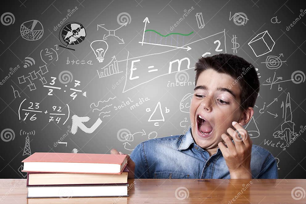 Scared student stock photo. Image of frustrated, college - 77571190