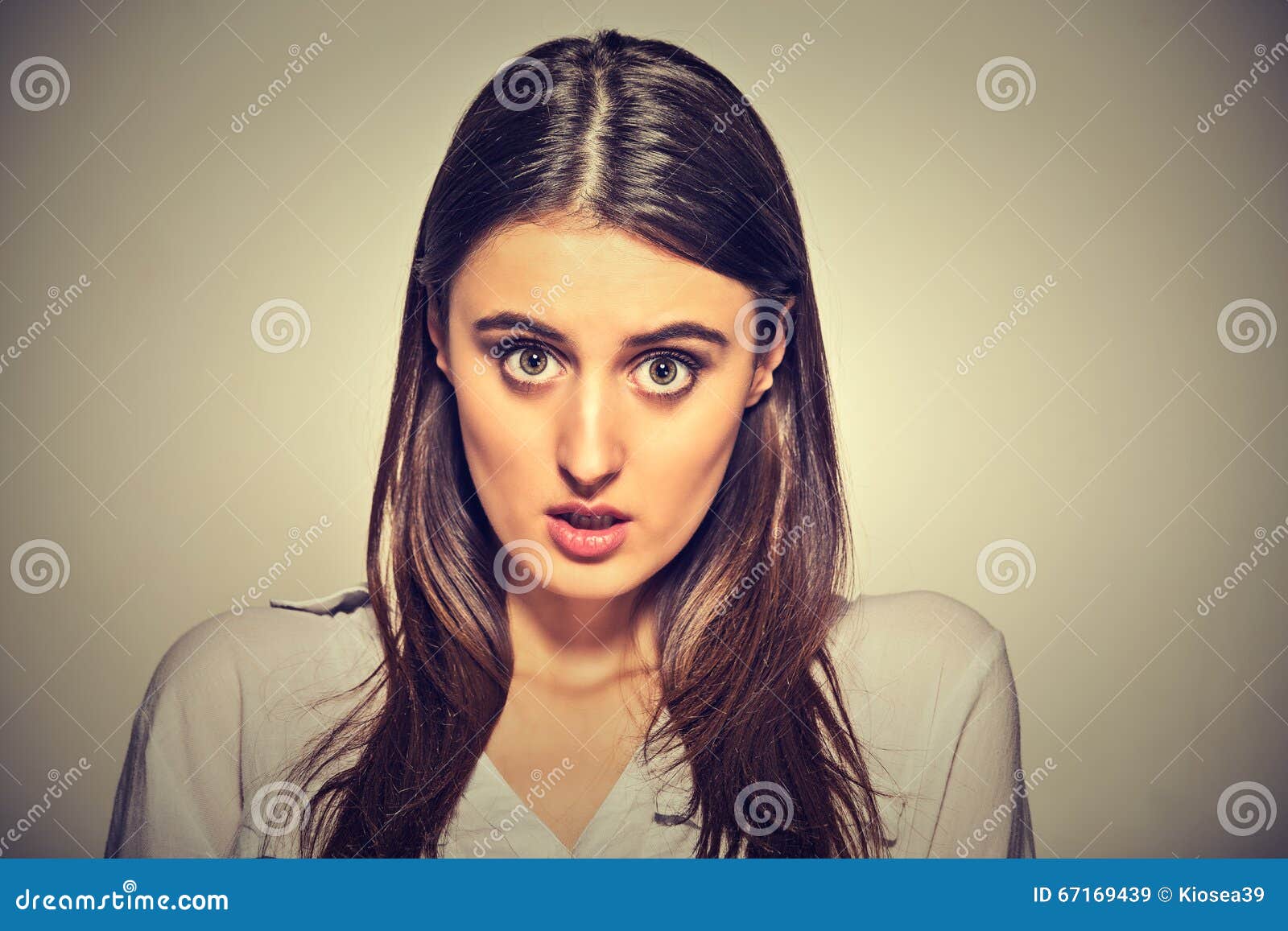 Scared stunned woman stock image. Image of amazement - 67169439