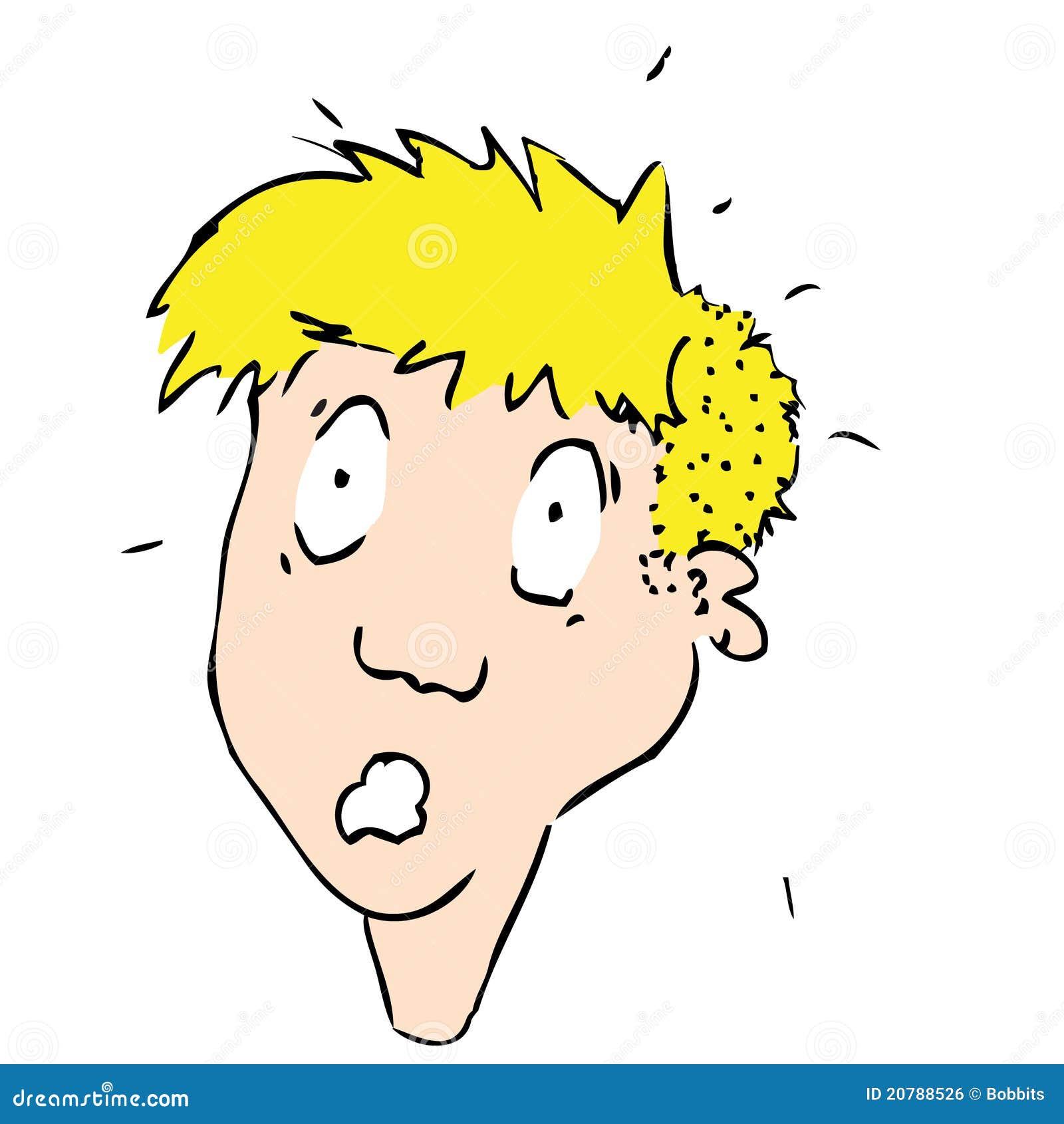 Teenage Boy Sweating Having Smelly Armpits Cartoon Vector ...