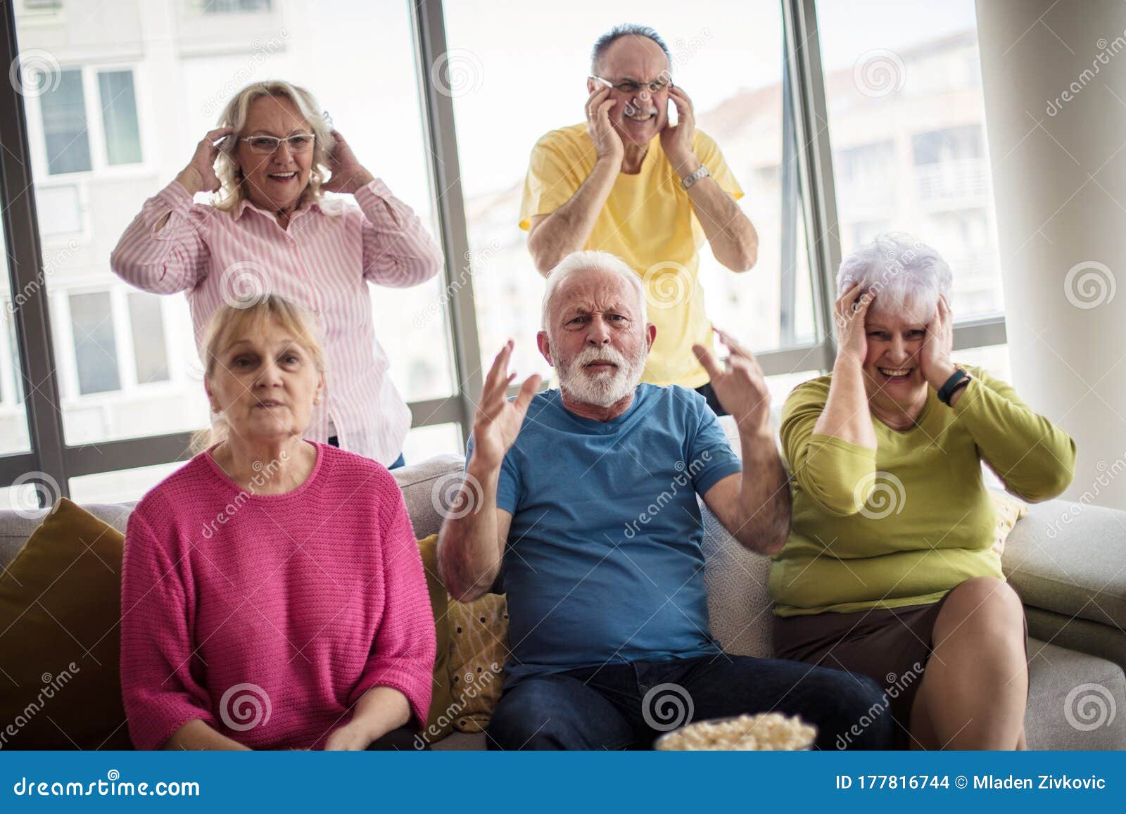 Scared for their team stock photo. Image of friends - 177816744