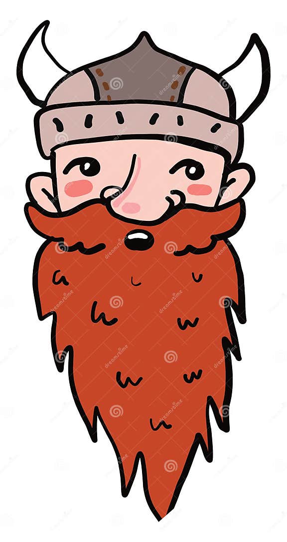 Scared Viking, Illustration, Vector Stock Vector - Illustration of odin ...