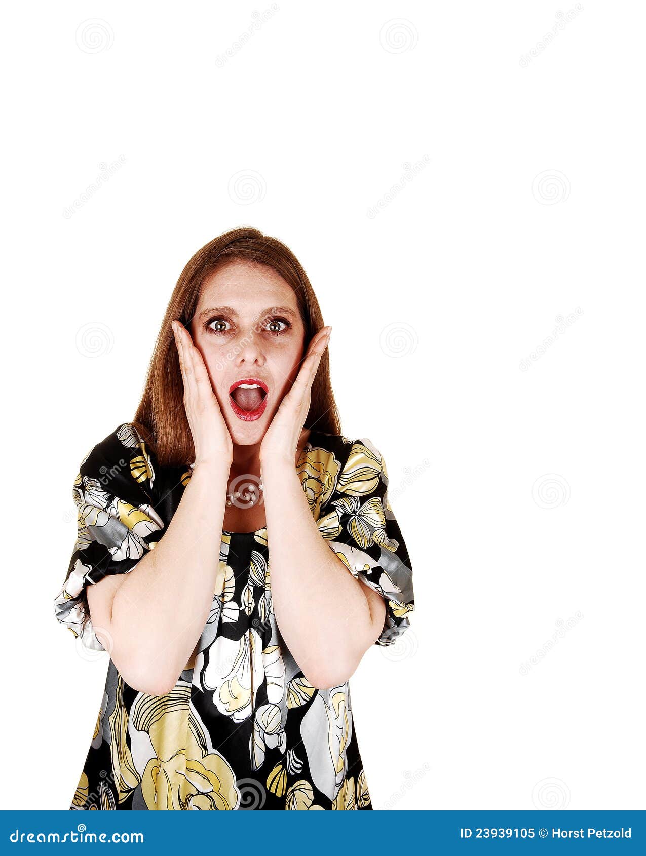 Scared Woman. Royalty Free Stock Photo - Image: 23939105