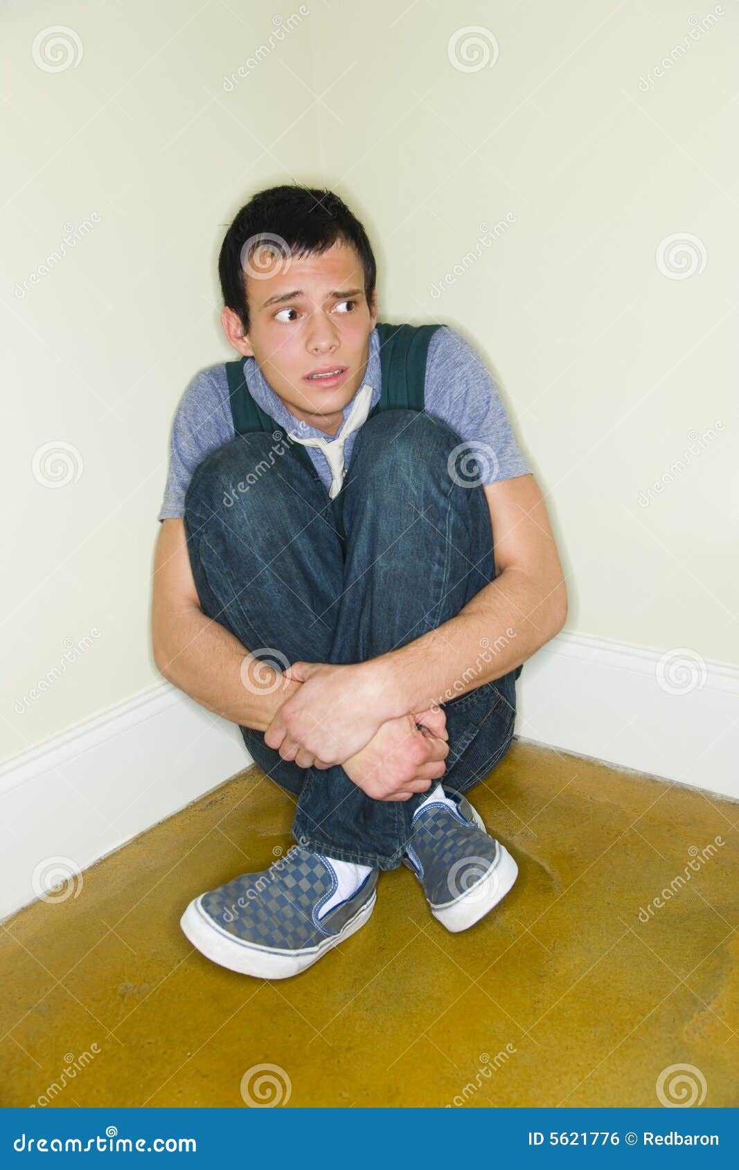 Scared Young man stock photo. Image of horrified, scared - 5621776