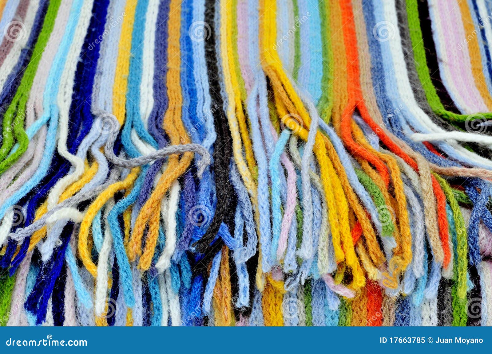 Scarf stock image. Image of colorful, fabric, knitted - 17663785