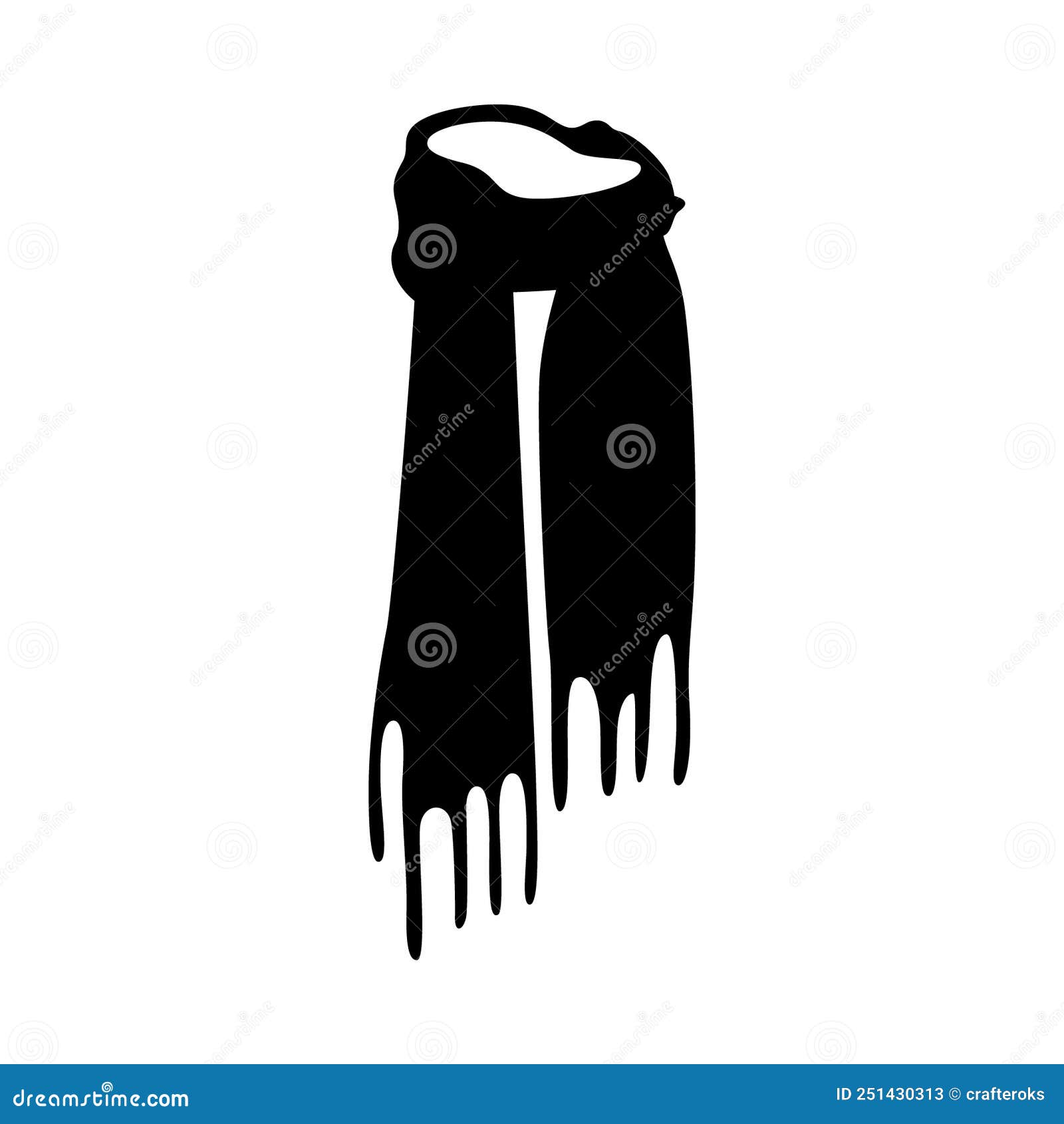 Scarf EPS Vector File Digital Download Stock Vector - Illustration of ...