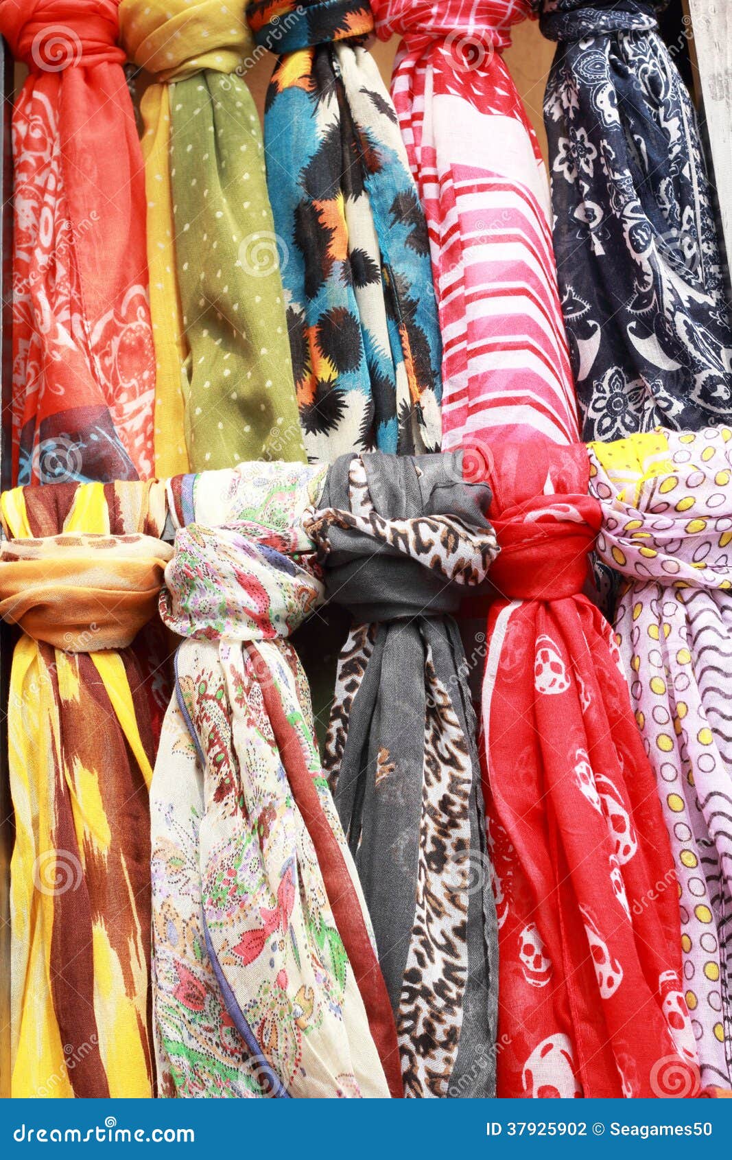 The Scarf Shop at the Market Stock Photo - Image of shop, blazer: 37925902
