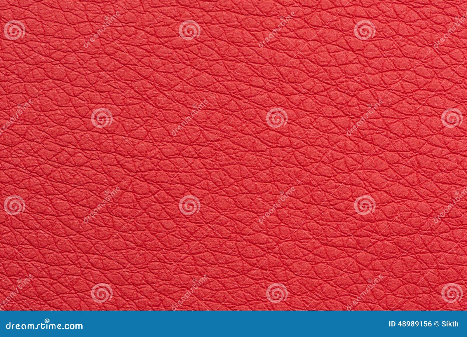 Scarlet Red Artificial Leather Background Texture Close-Up Stock Photo ...
