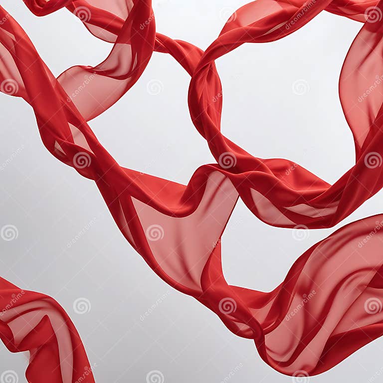 Scarlet Red Fabric Texture Background Stock Illustration - Illustration ...