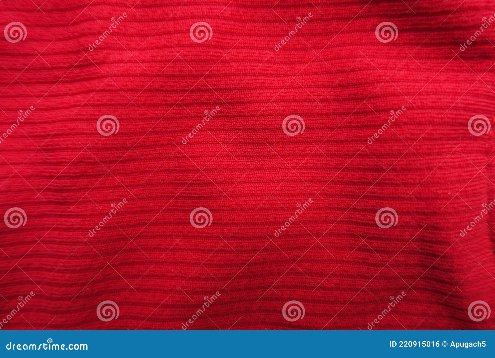 Scarlet Red Ribbed Polyamide Fabric Stock Photo - Image of backdrop ...