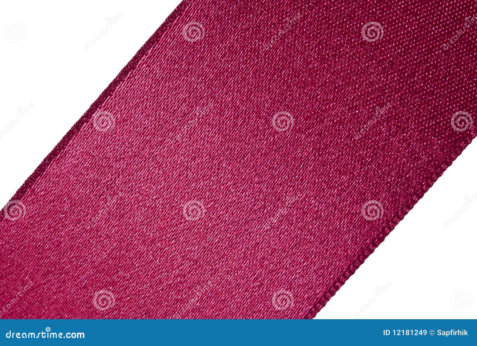 Scarlet ribbon stock image. Image of silk, abstract, grain - 12181249