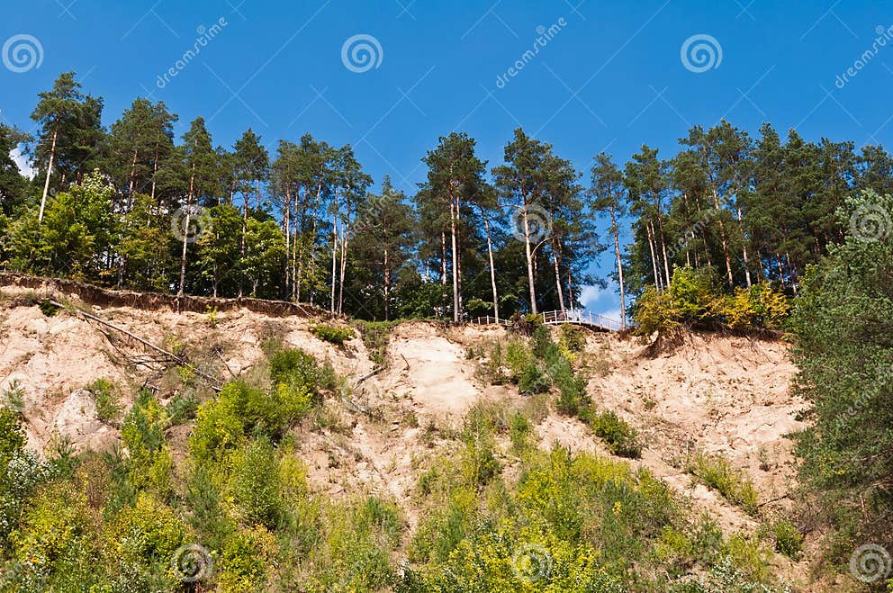 Scarp of Sand stock photo. Image of nature, mountain - 42223480