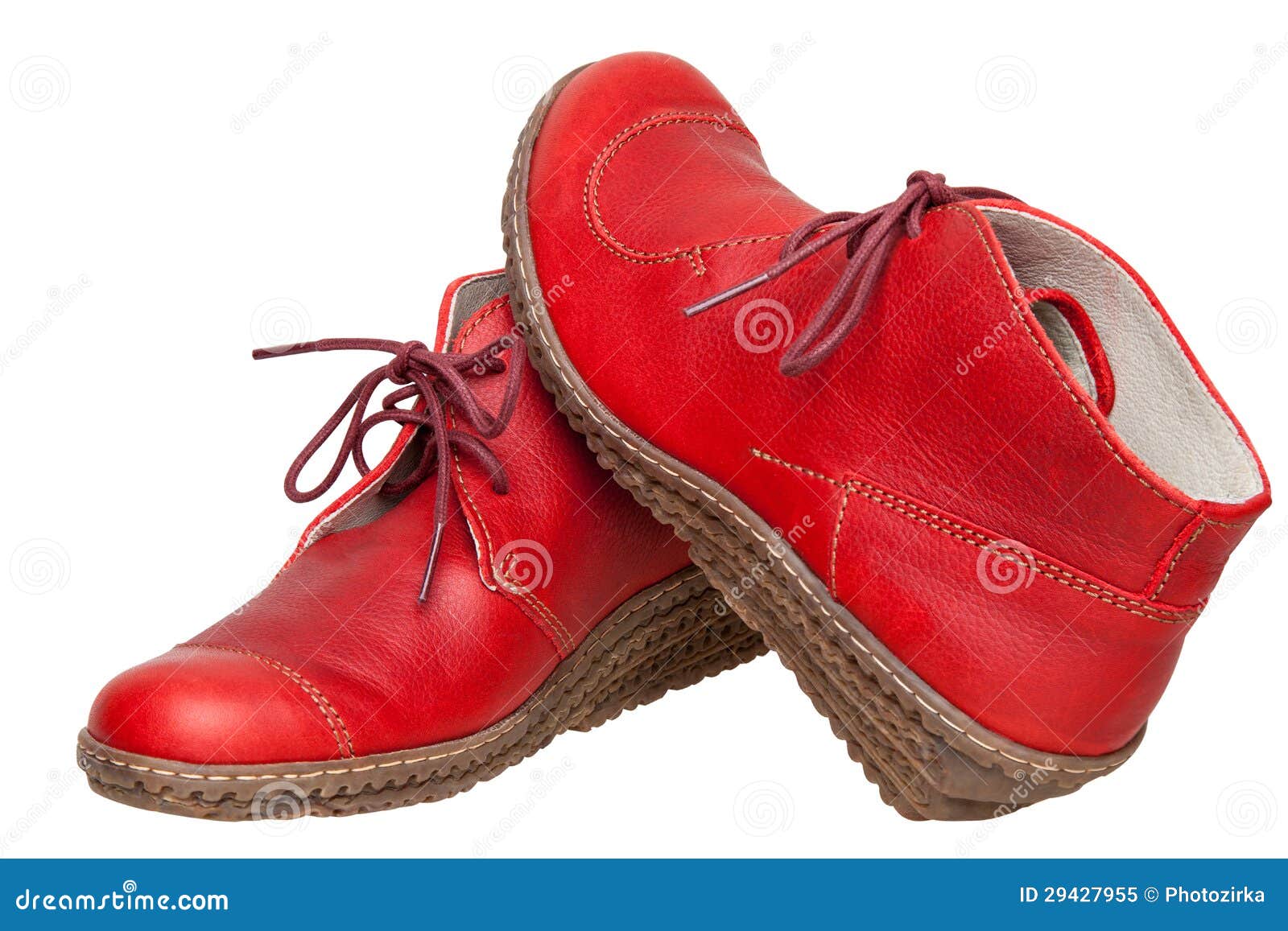 Scarpe rosse immagine stock. Immagine di classico, umano - 29427955
