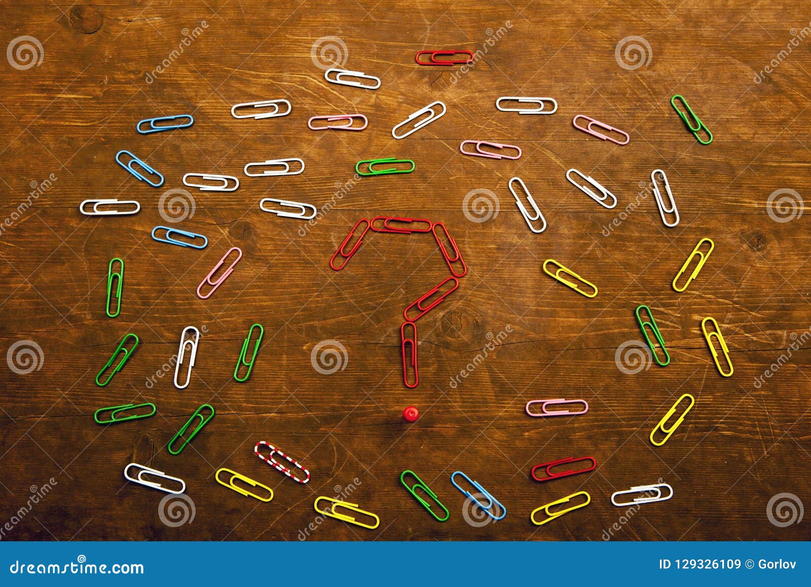 Scarpers Question Mark Sharp Table Stock Image - Image of blank, help ...