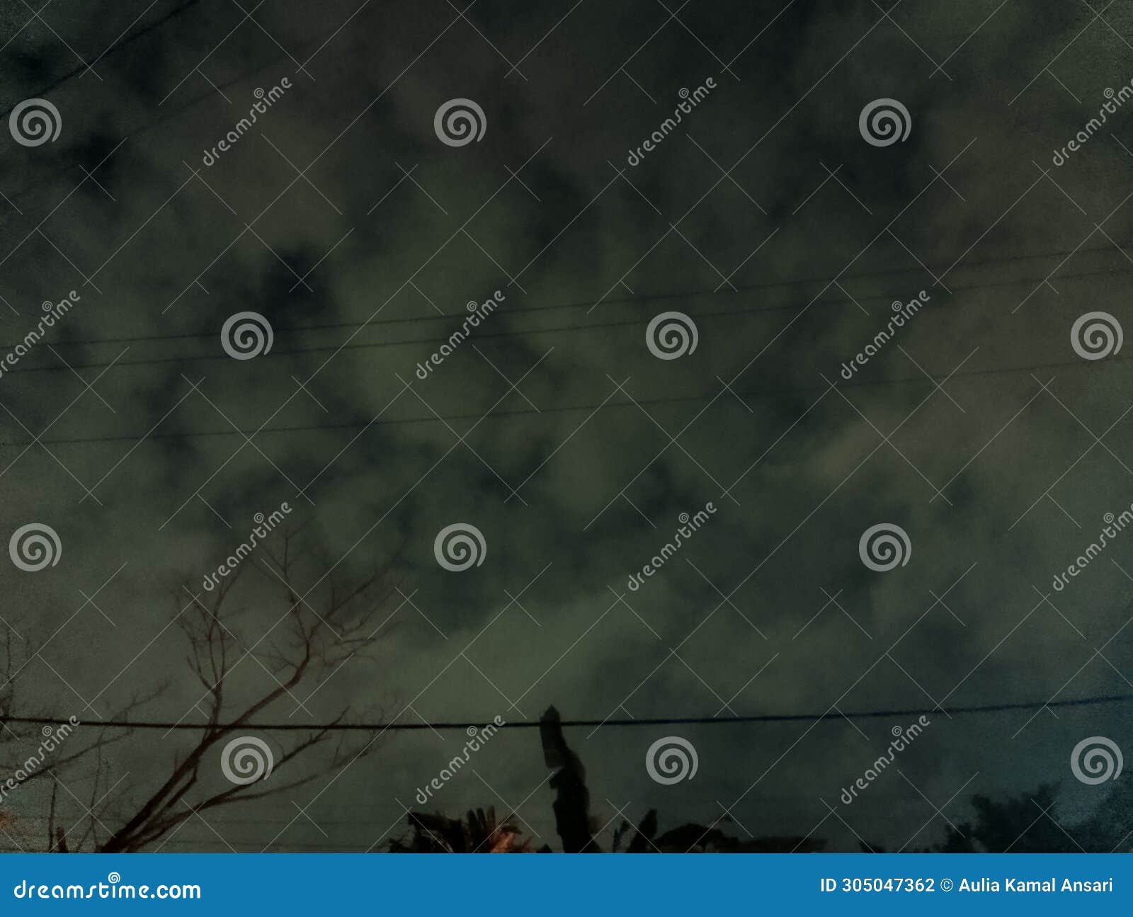Scarry night stock photo. Image of scarry, rain, cloudy - 305047362