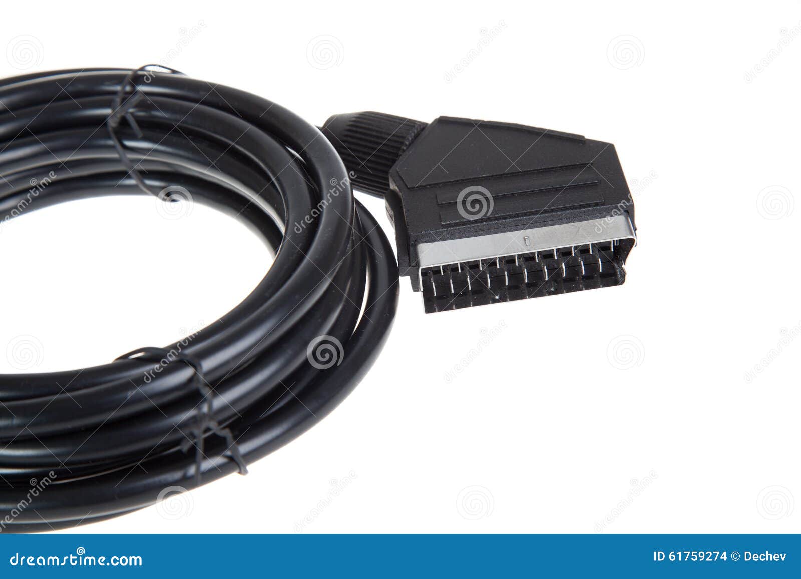SCART Connector Stock Image | CartoonDealer.com #16597447