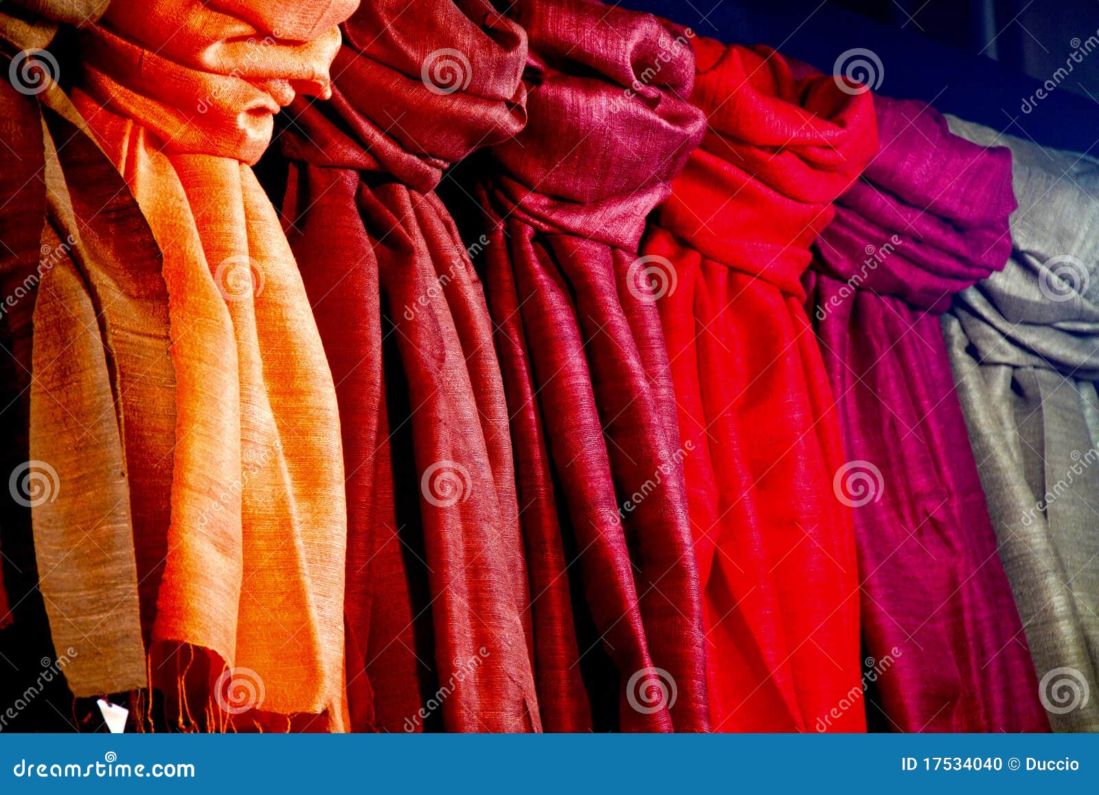 Scarves stock photo. Image of handicraft, abstract, fabric - 17534040