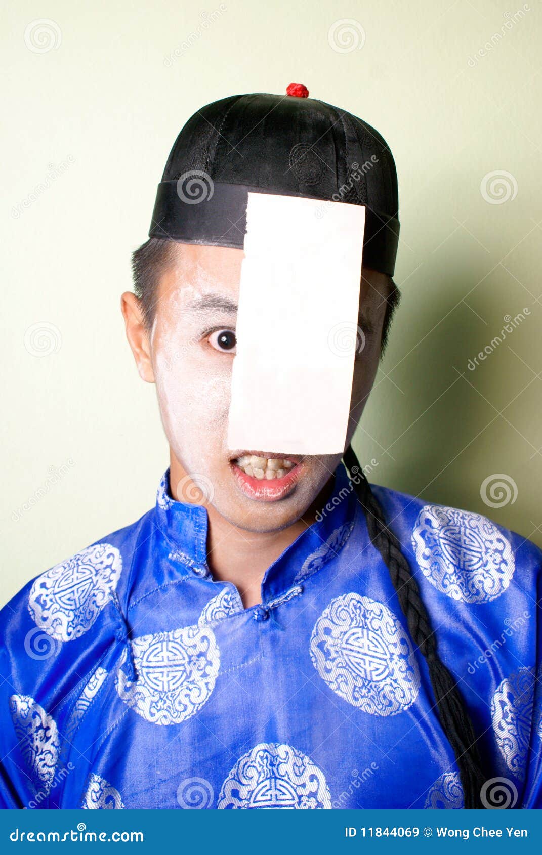 Scary chinese zombie stock image. Image of ancient, halloween - 11844069