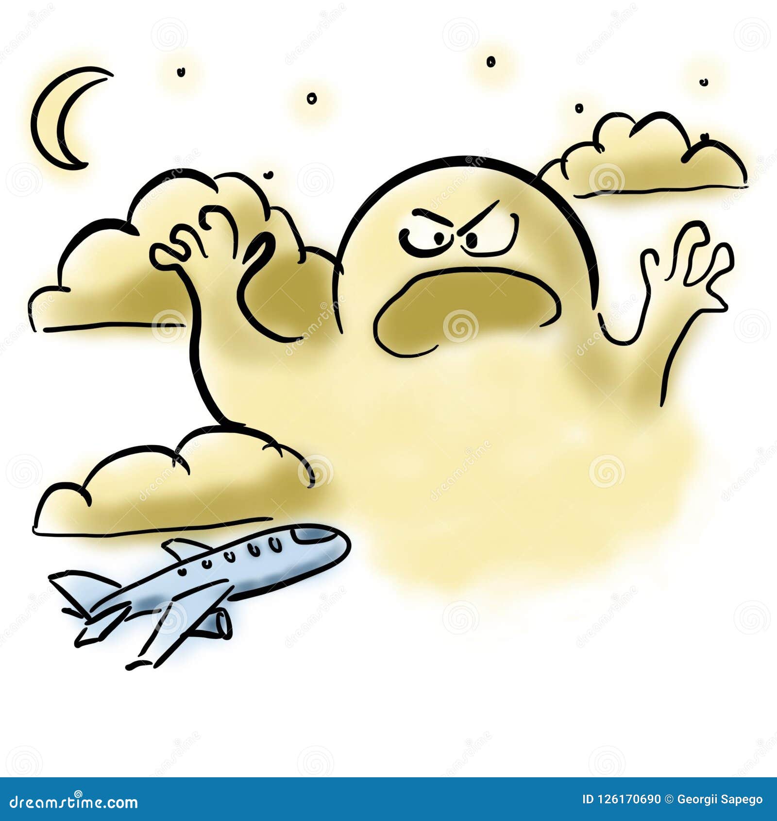 Scary Cloud Stock Illustrations – 3,616 Scary Cloud Stock Illustrations ...