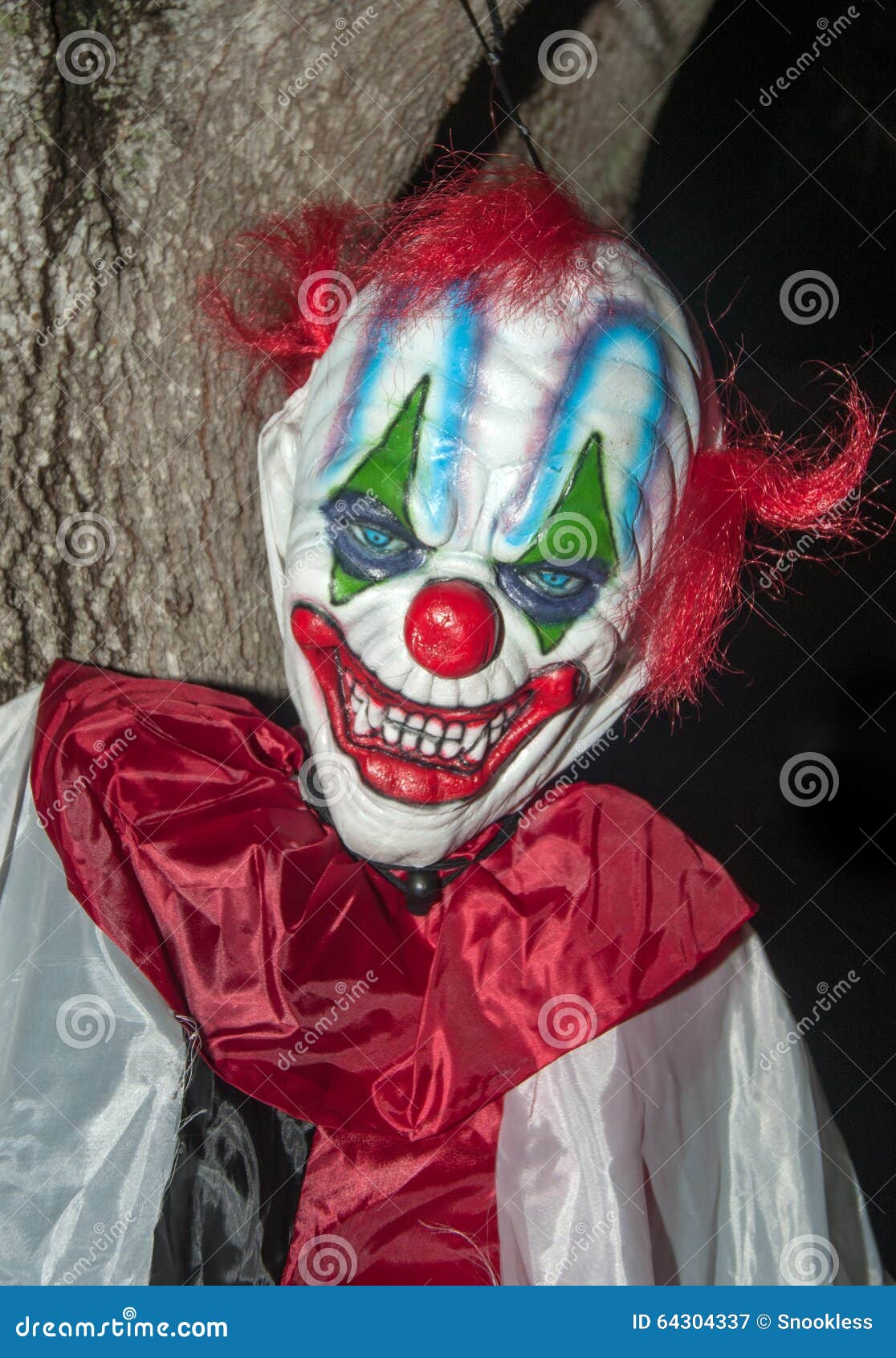 Scary Clown stock image. Image of monster, horror, sinister - 64304337