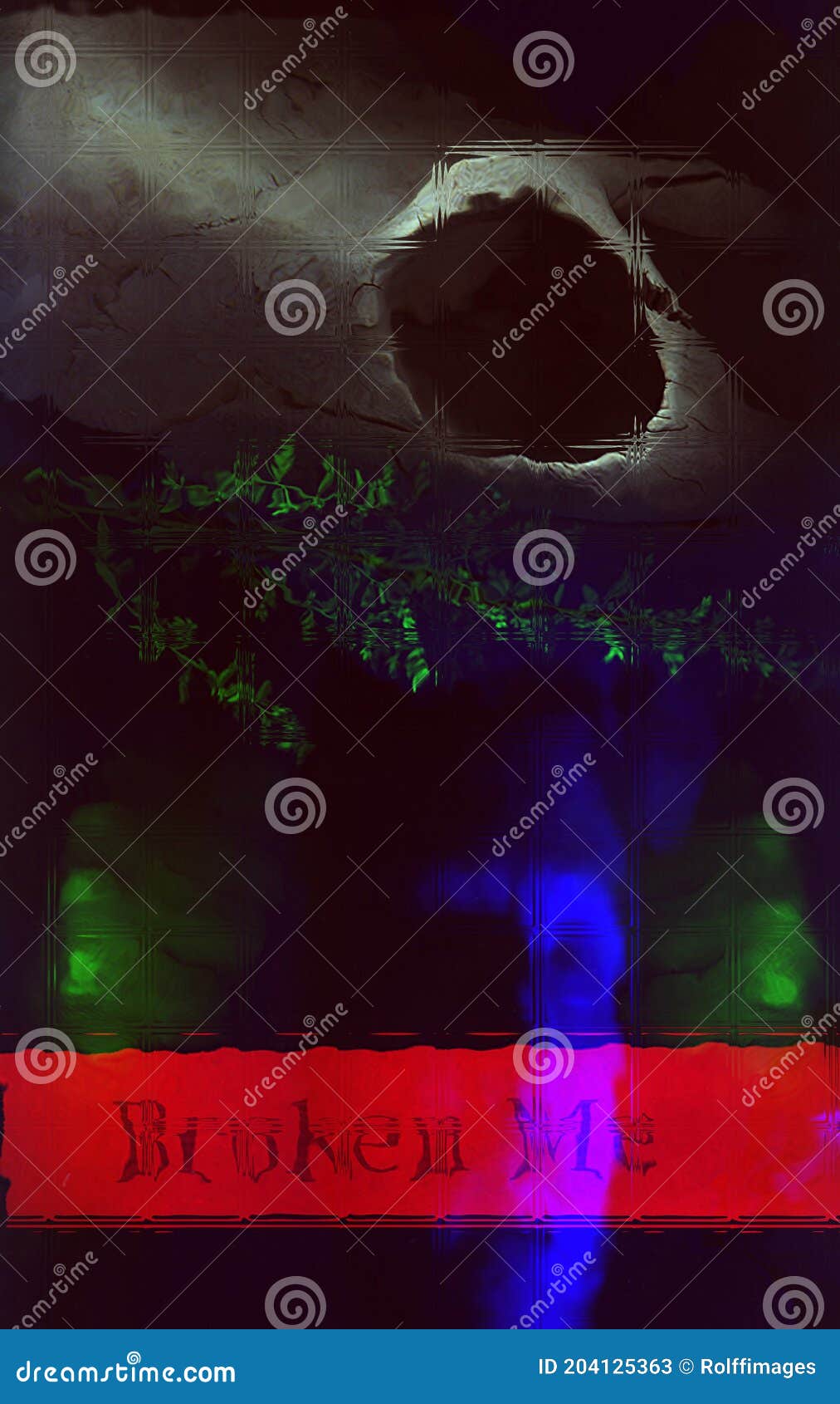 Scary X-ray composition stock illustration. Illustration of body ...