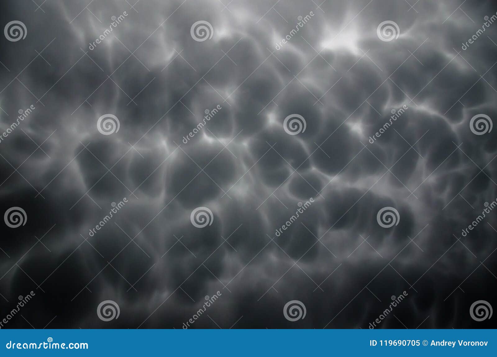 Scary Dark Clouds in the Sky Stock Image - Image of stormy, tempest ...