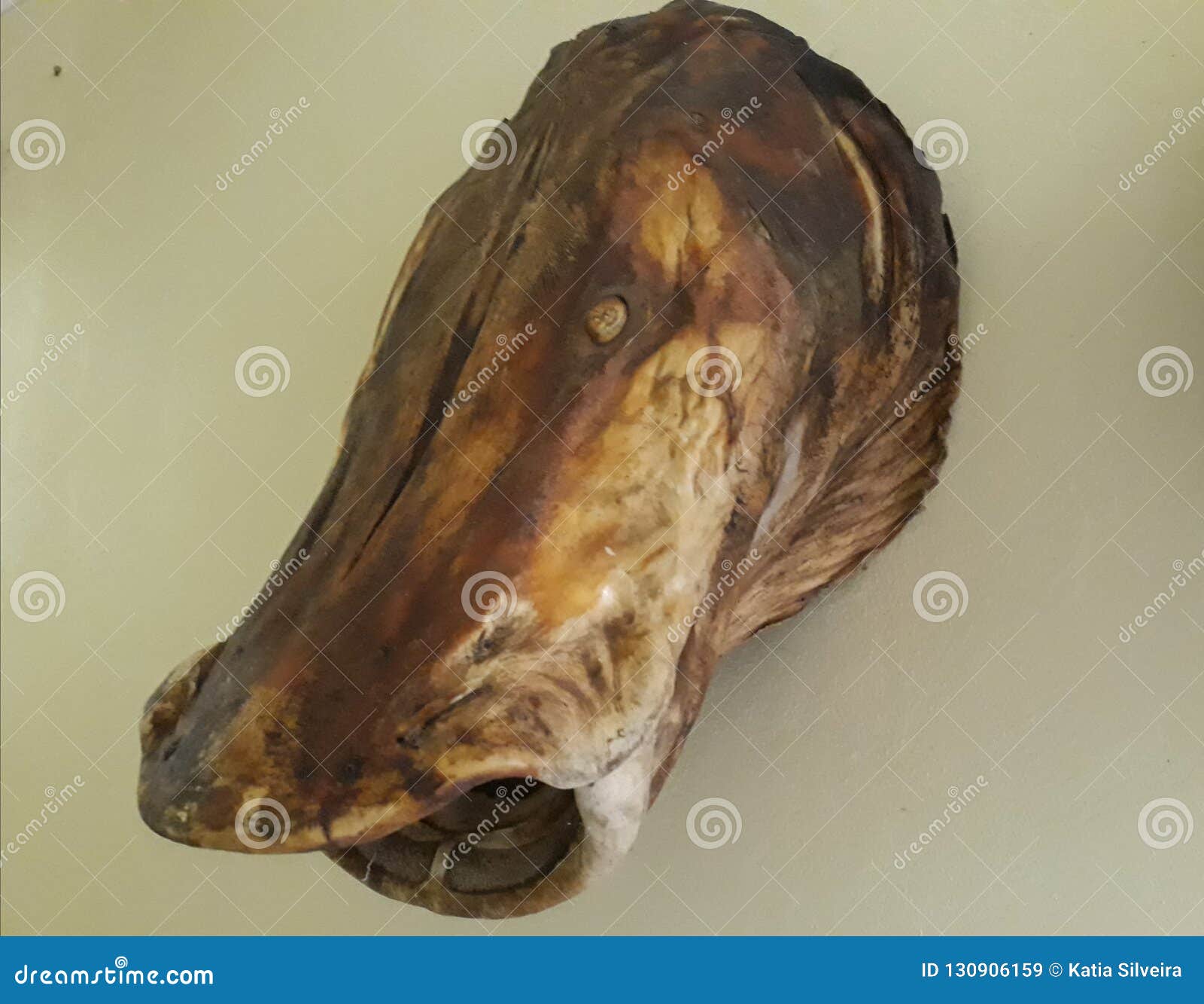 Scary decoration stock image. Image of head, wall, scary - 130906159