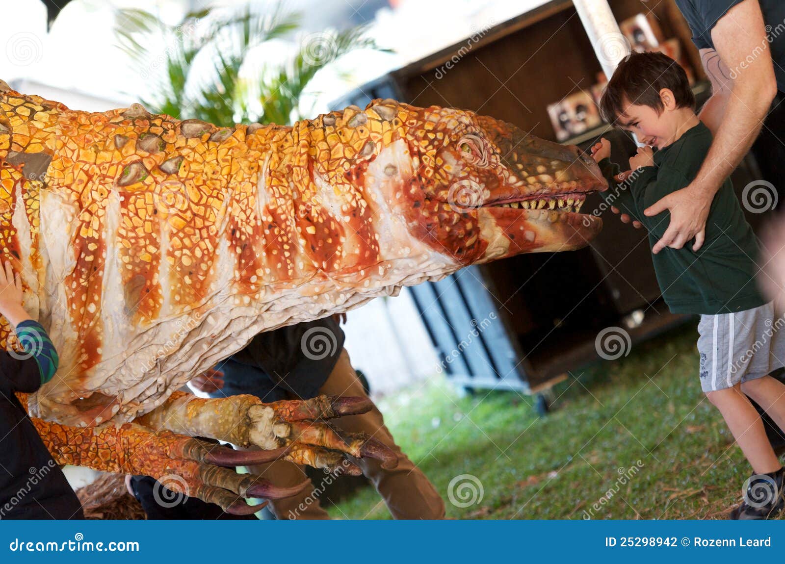 Big Scary Dinosaur Halloween Monster Editorial Photo | CartoonDealer ...