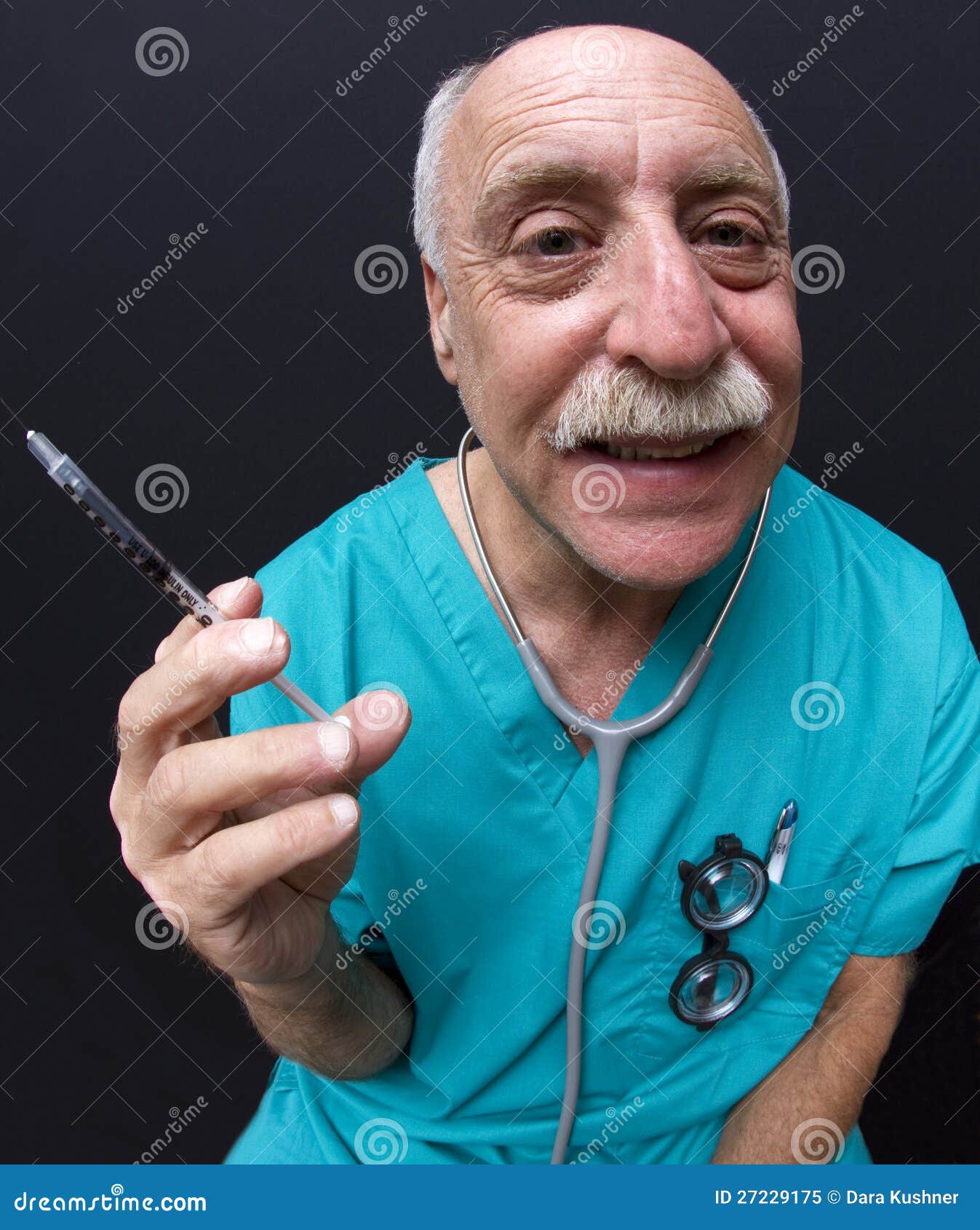 Scary Doc stock image. Image of balding, isolated, healthcare - 27229175