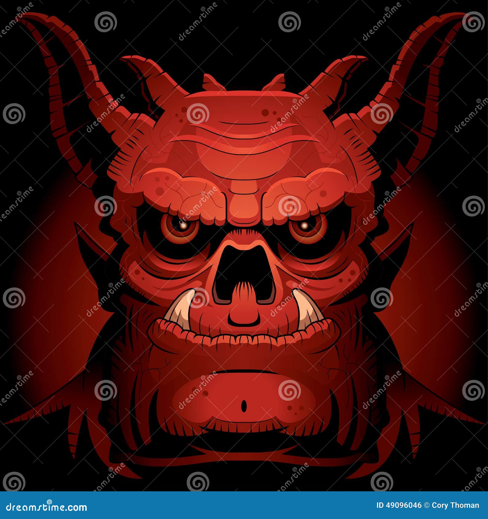 Scary Cartoon Demons