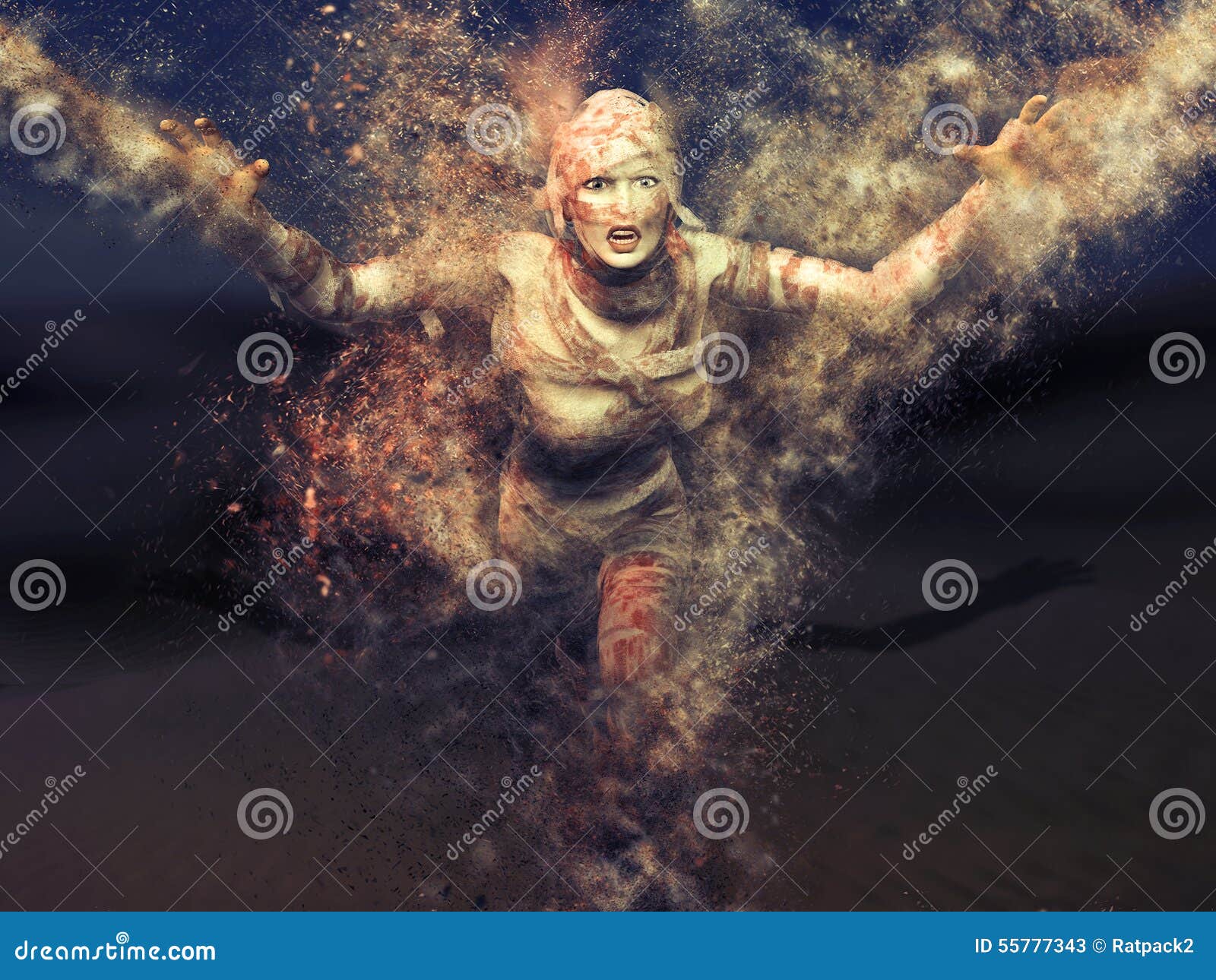 Female Mummy Stock Photo | CartoonDealer.com #55716018